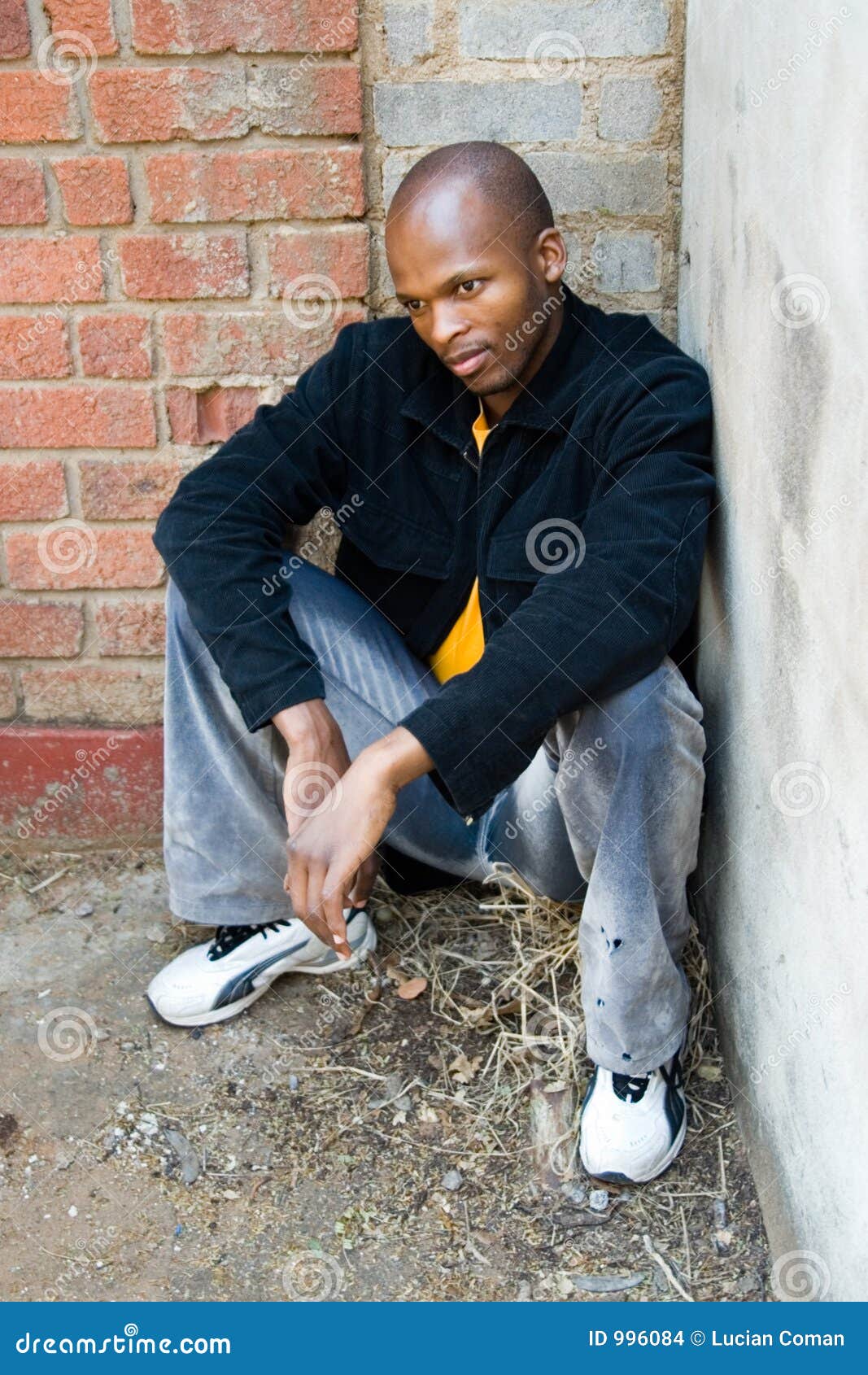 Young african man stock photo. Image of portrait, american - 996084
