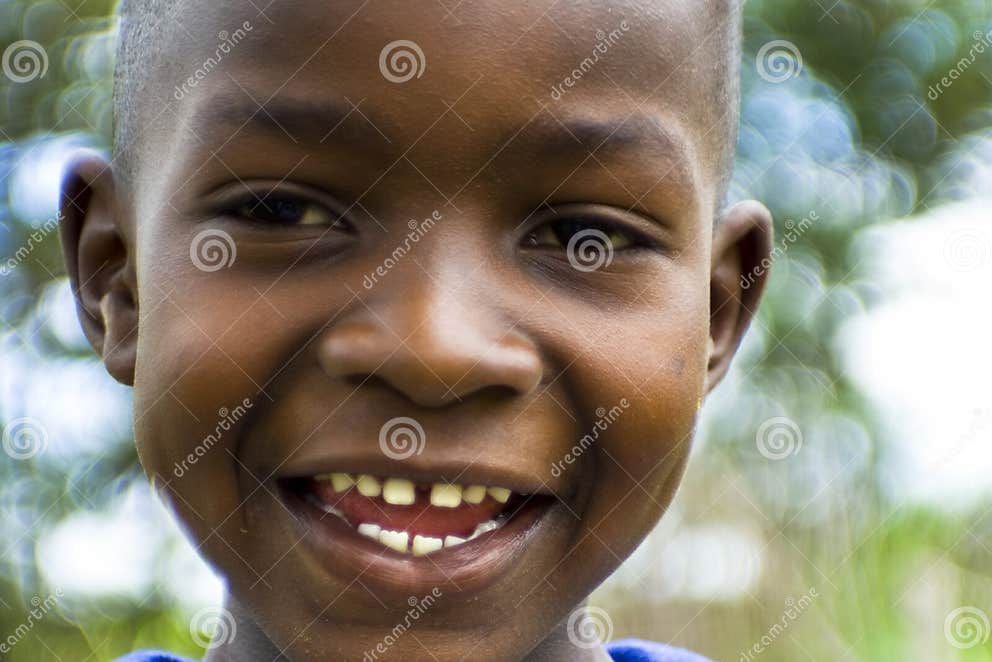 Young African Smiling Boy editorial stock photo. Image of smiling ...