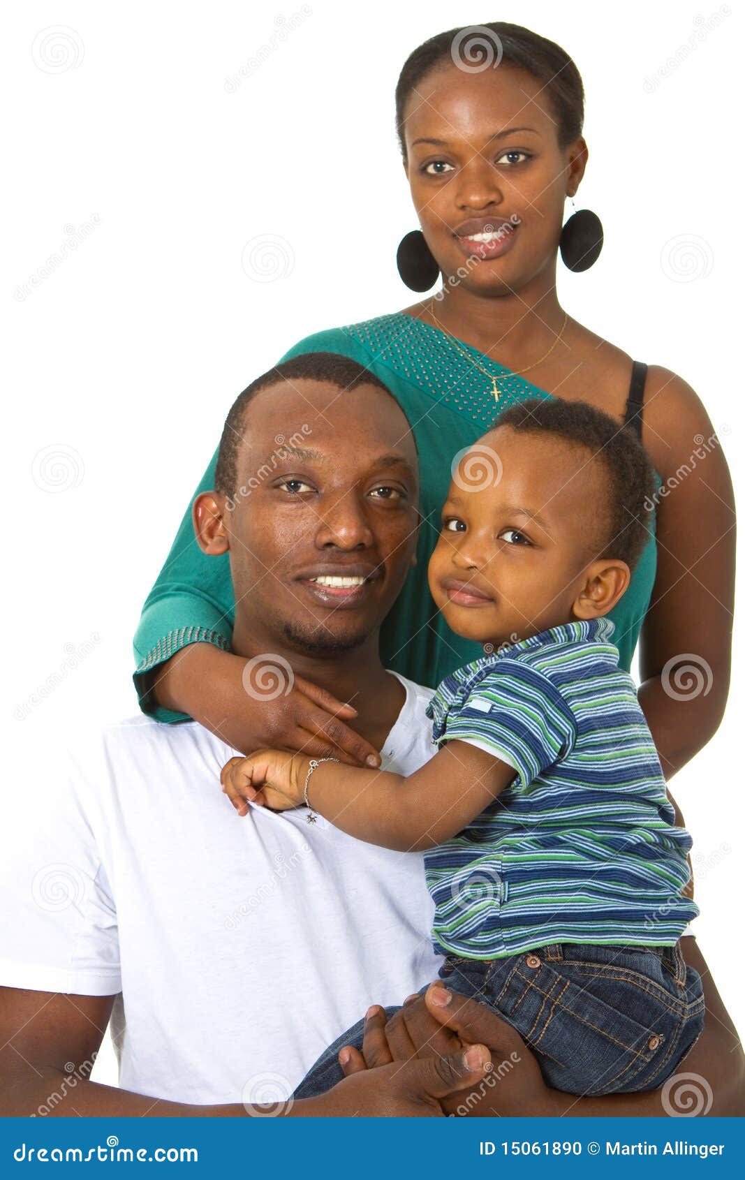 Young afro american family stock photo. Image of mother - 15061890