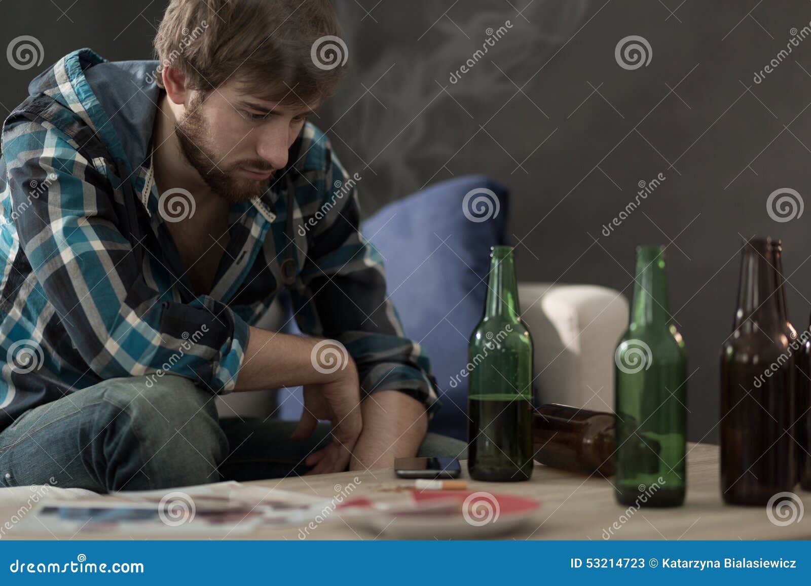 Young alcoholic stock image. Image of forlorn, beer, addict - 53214723