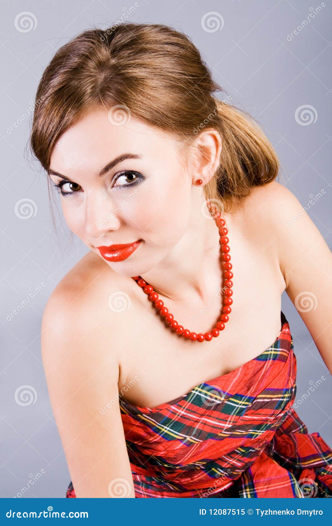Young alluring girl stock image. Image of confidence - 12087515