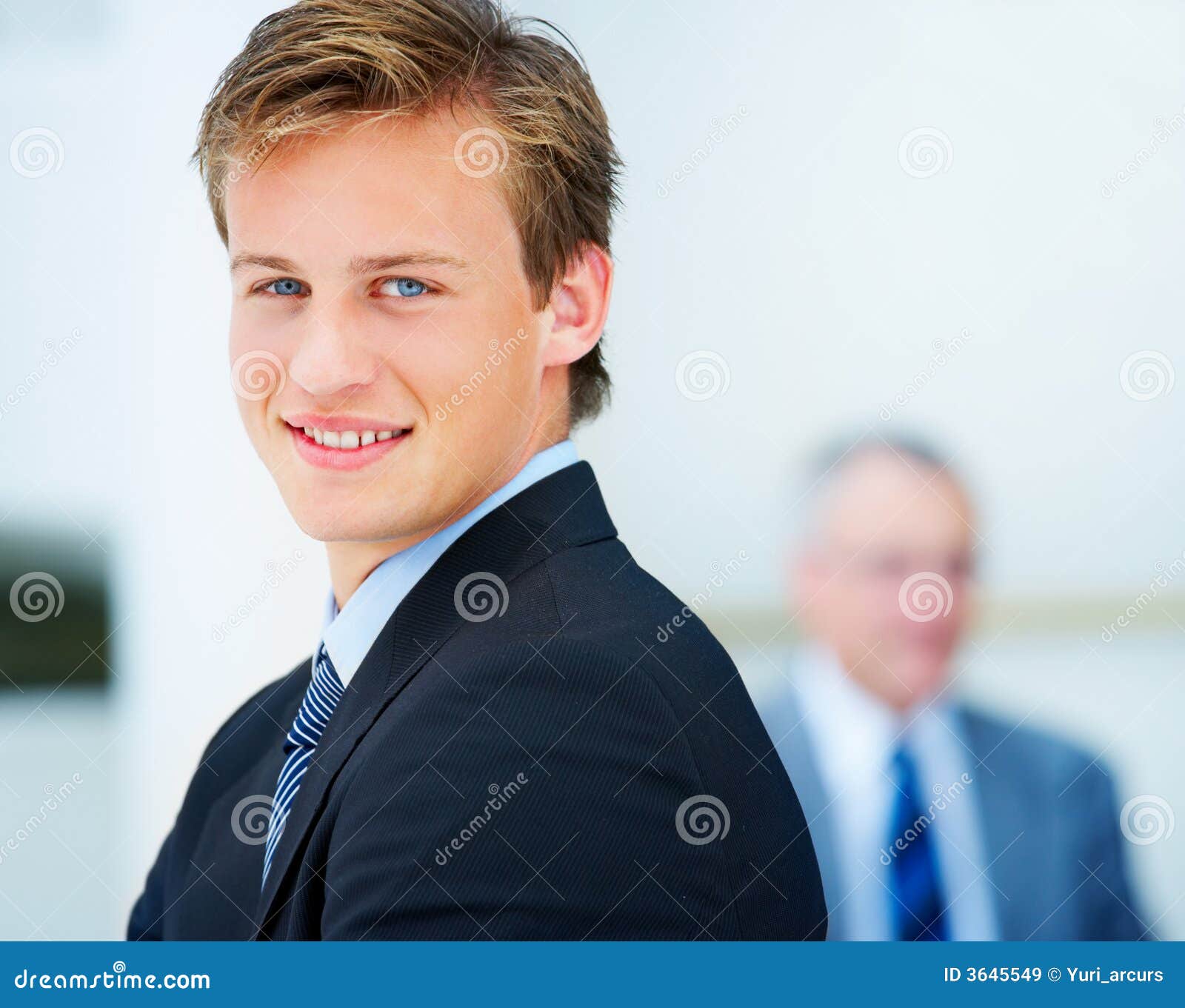 Young Ambitious Business Man Stock Image - Image of casual, ambitious ...