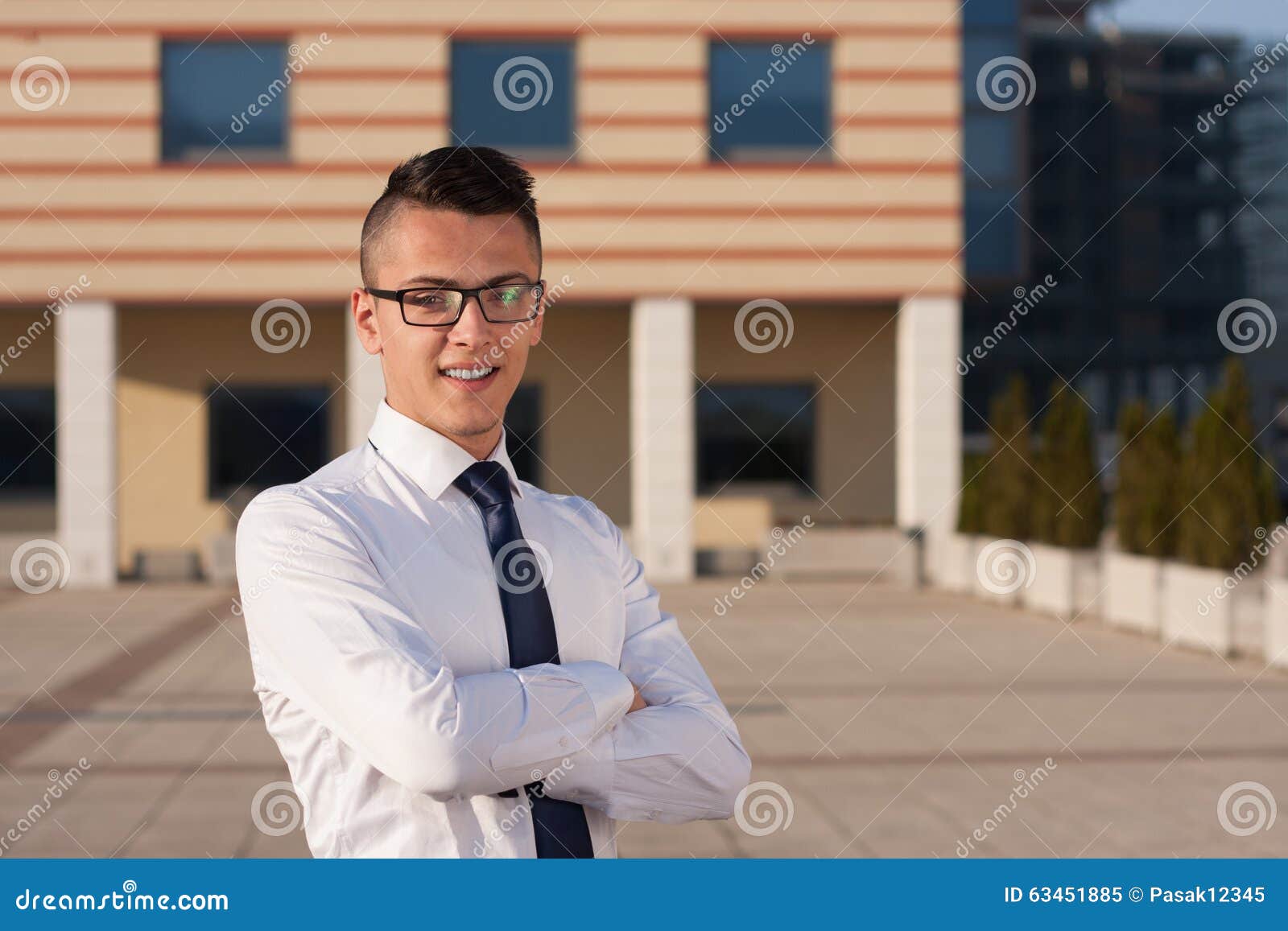 Young Ambitious Businessman Stock Image - Image of isolated, people ...