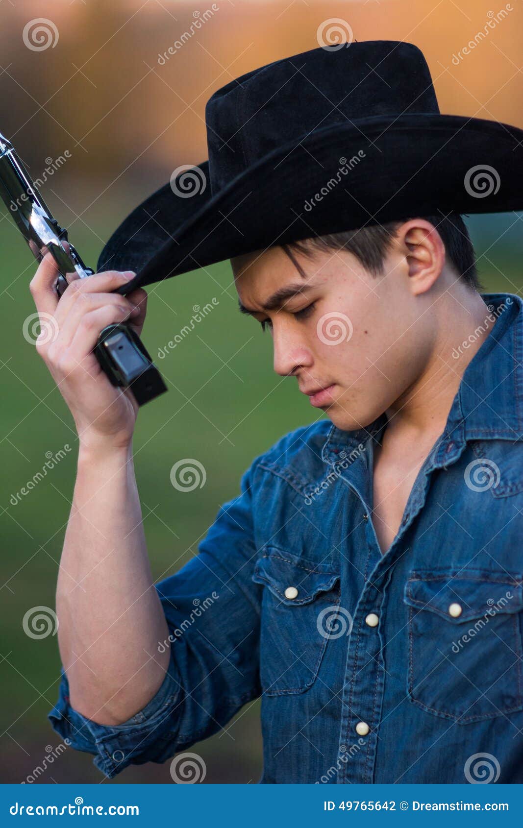 Young American cowboy editorial photography. Image of winter - 49765642