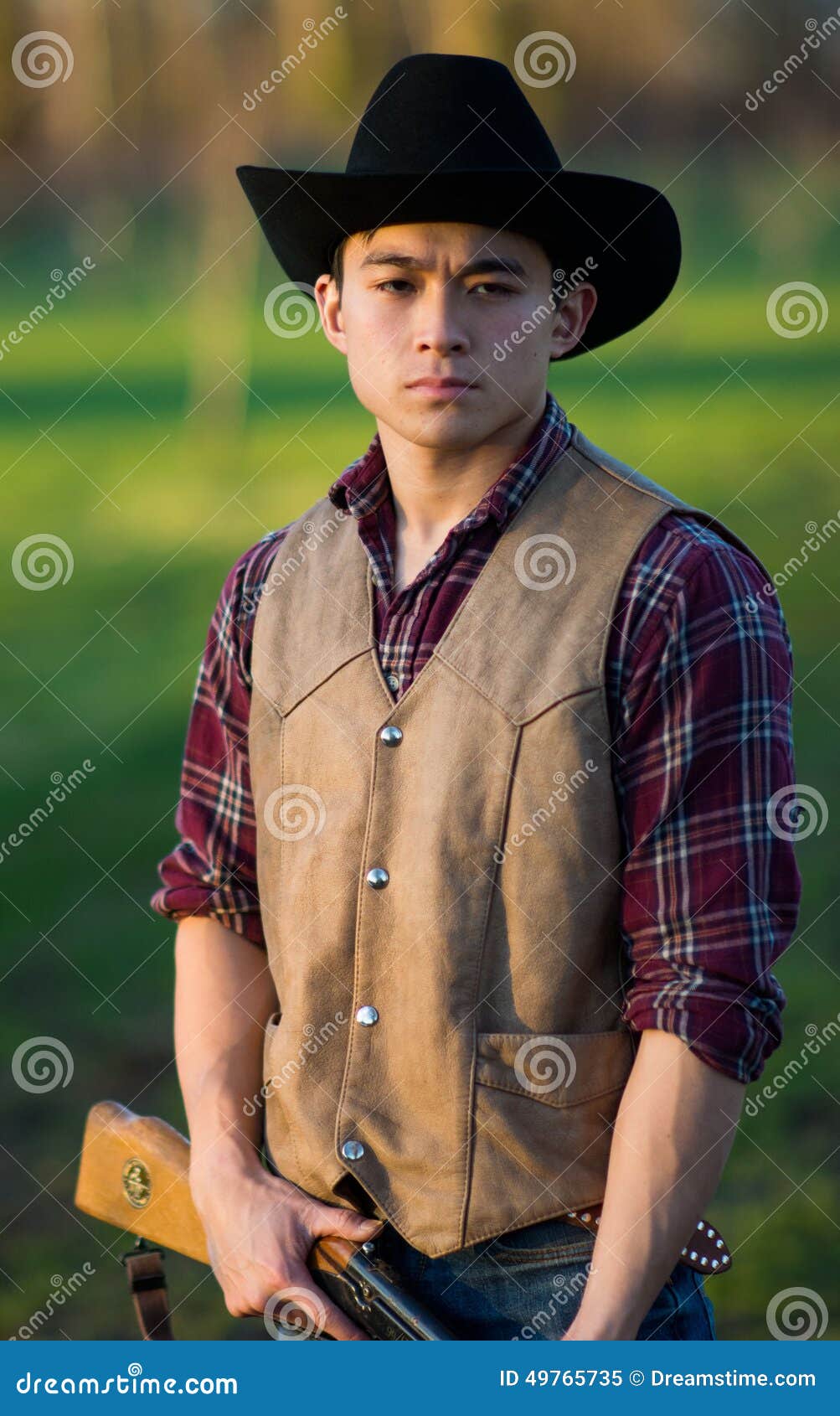 Young American Cowboy editorial image. Image of gorgeous - 49765735