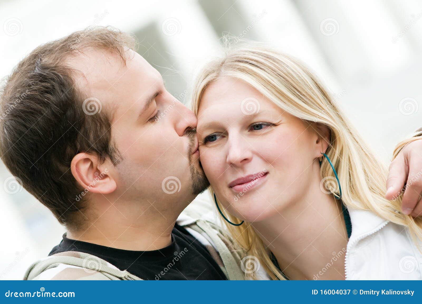 Young Amorous Couple in Love Stock Image - Image of happy, husband ...