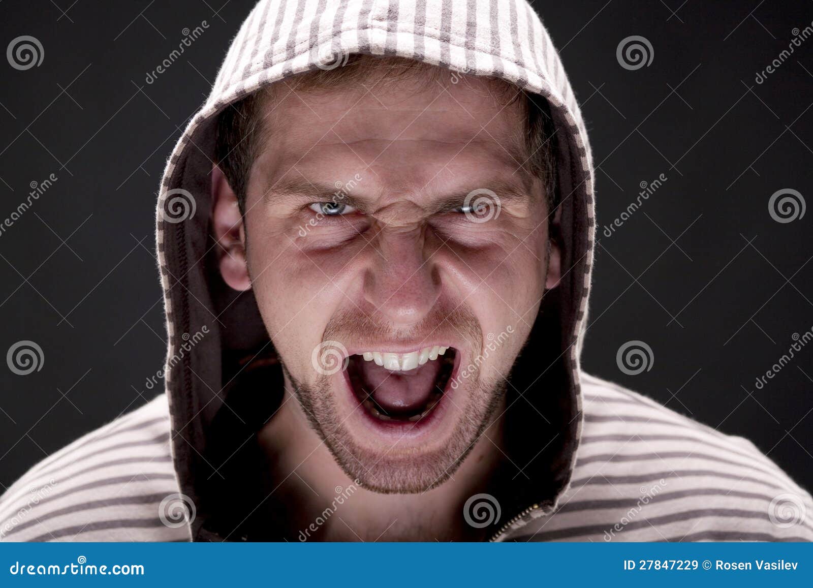 Young Angry And Upset Man Pointing With Finger As If Scolding And ...