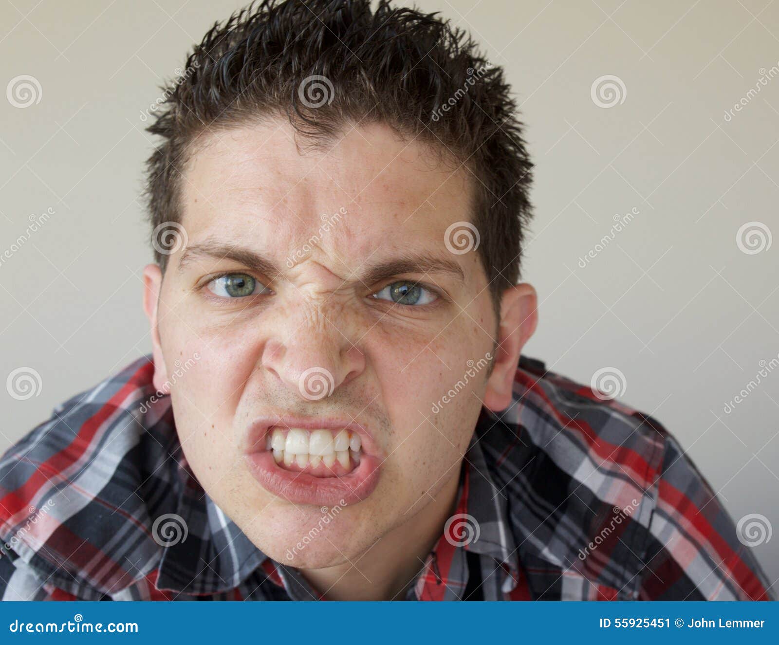 Young Angry Man stock image. Image of frustration, caucasian - 55925451