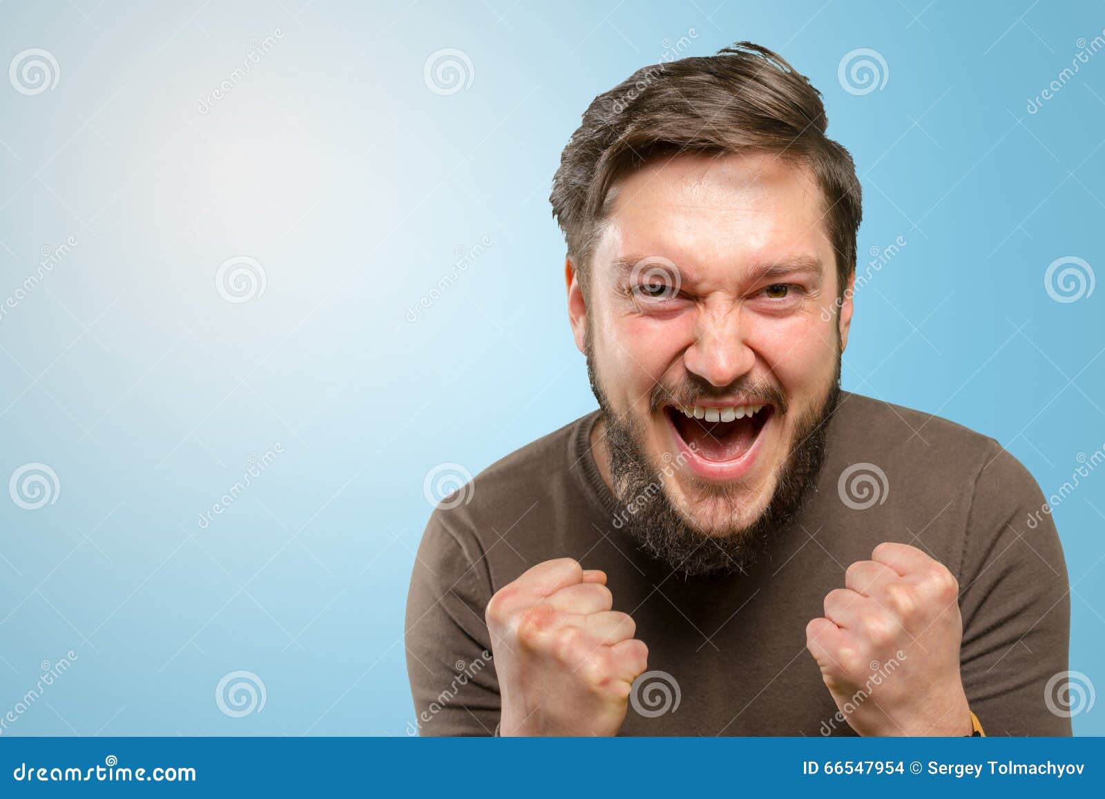 Young angry man stock photo. Image of expression, rage - 66547954
