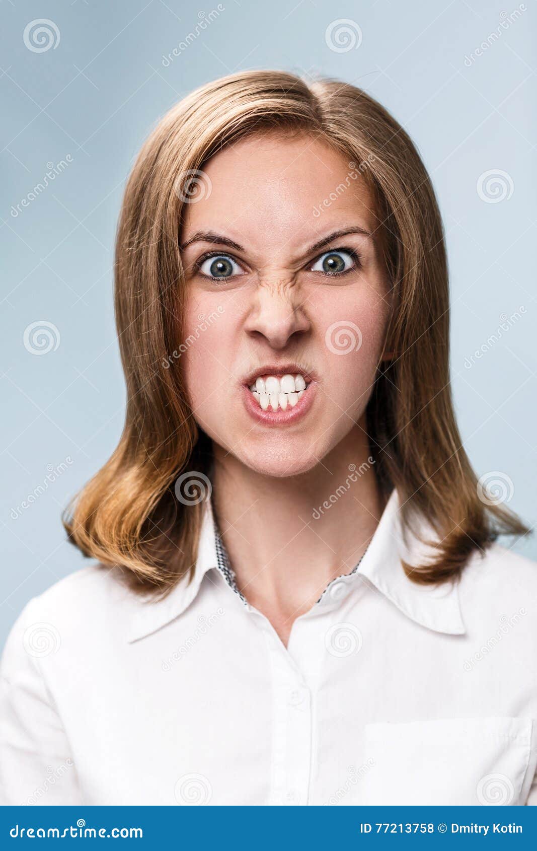 Young and angry woman stock photo. Image of girl, person - 77213758