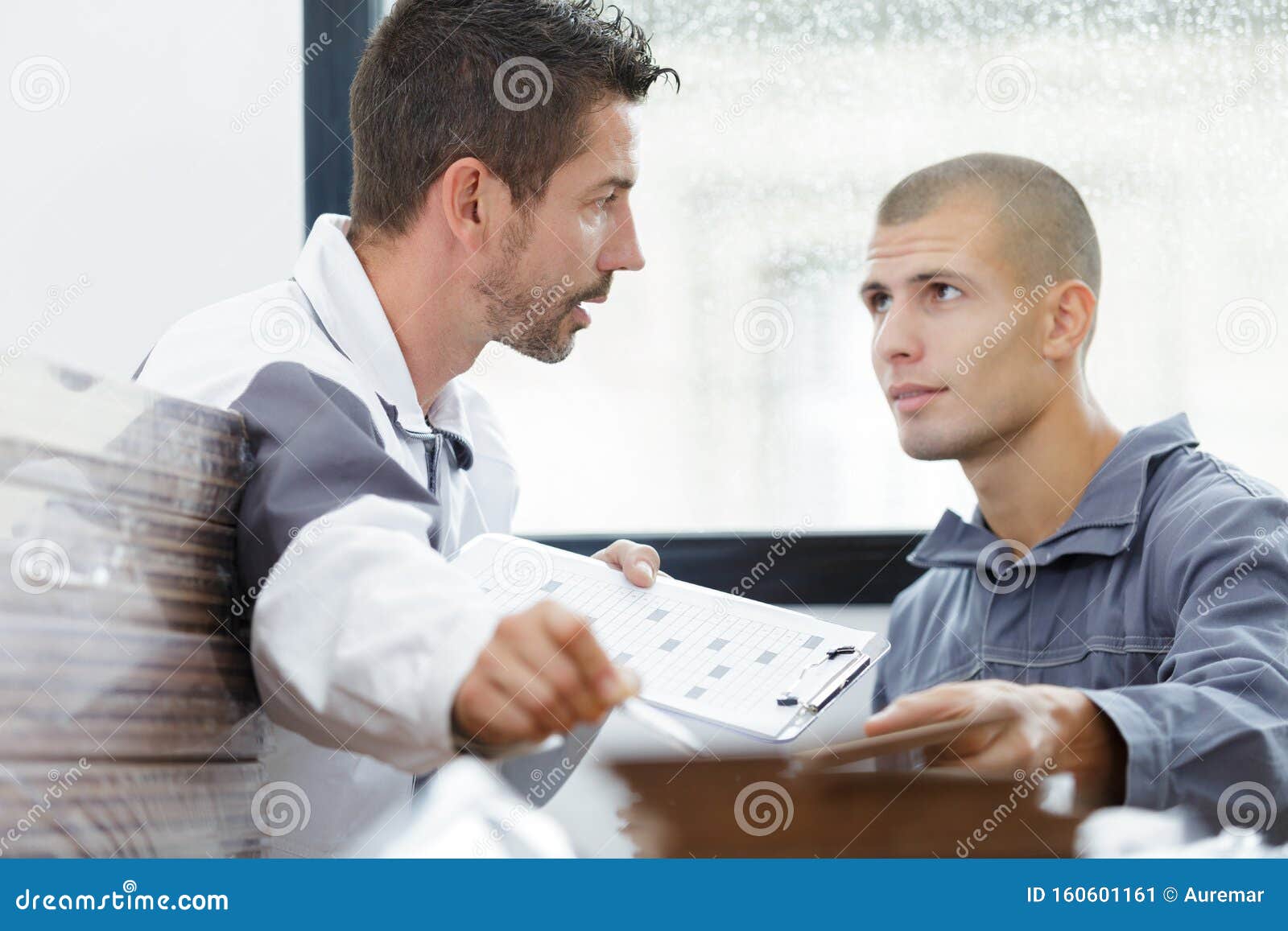 Young Apprentice Working in Wood Store Stock Image - Image of craftsman ...