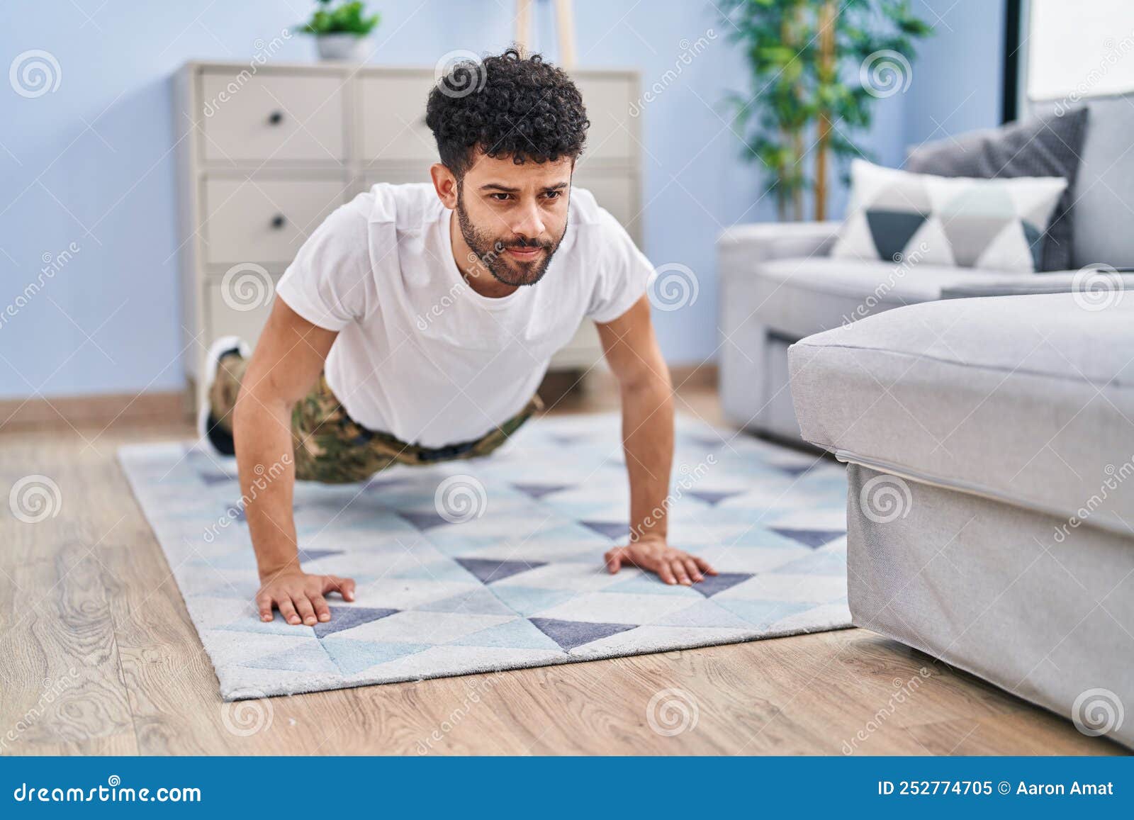 The Arab Soldier With The AK-47 Kalashnikov Assault Rifle Stock ...