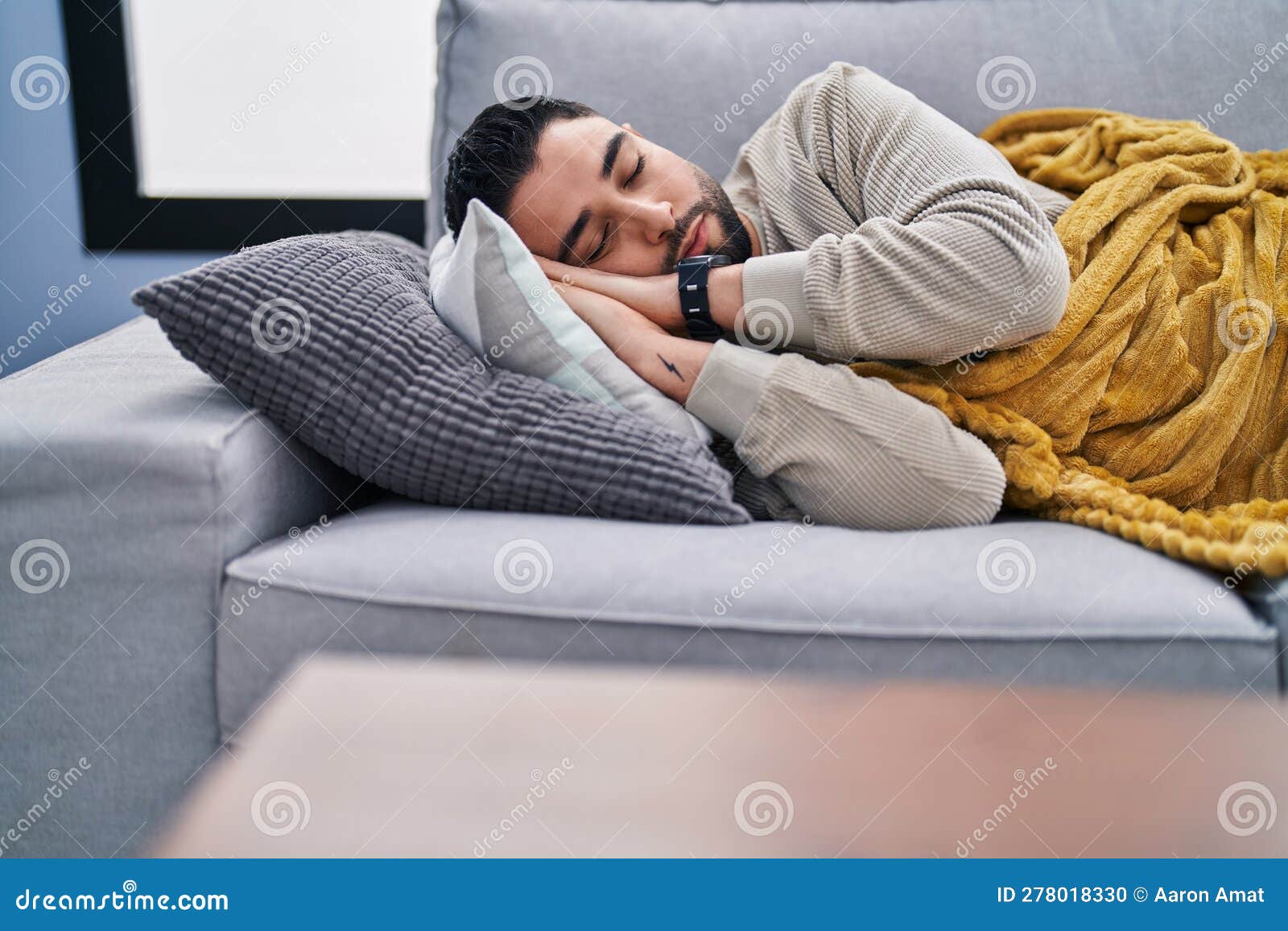 Young Arab Man Lying on Sofa Sleeping at Home Stock Photo - Image of ... Young Arab Man Lying on Sofa Sleeping at Home Stock Photo - Image of ...