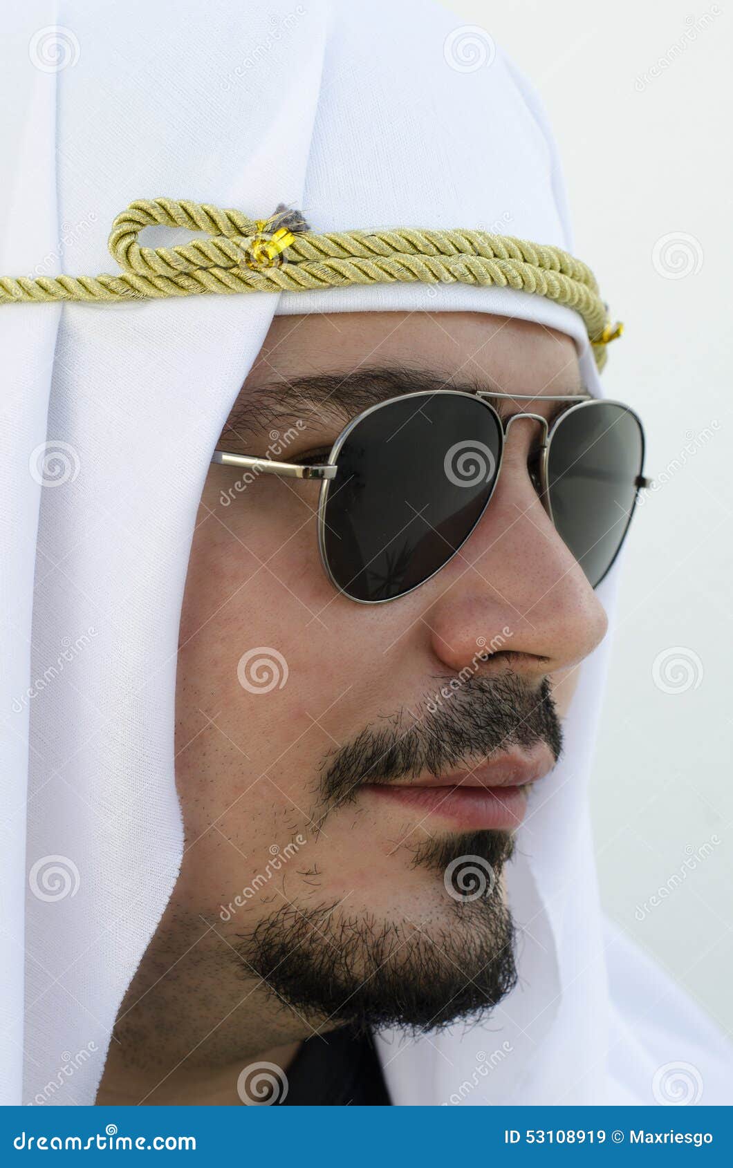 Young arab man profile stock image. Image of confident - 53108919