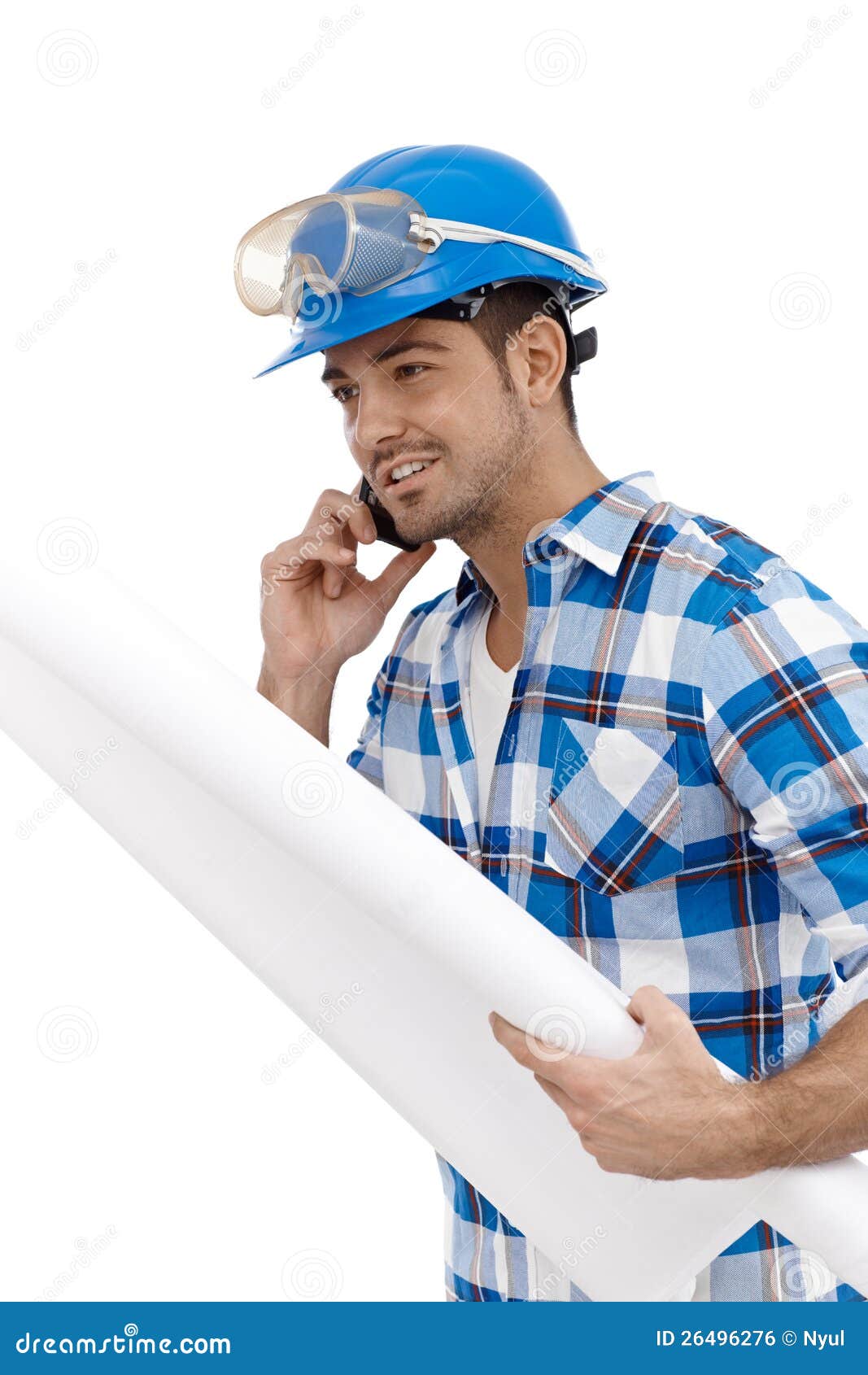 Young Architect Busy by Working Stock Photo - Image of 2530, european ...