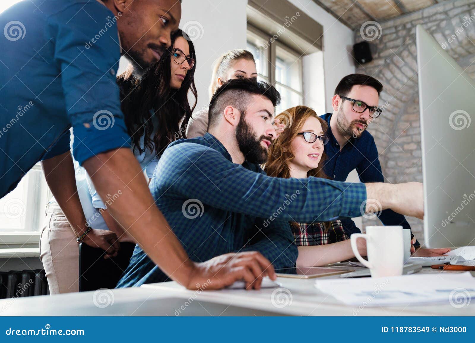 146 Office Engineers Working Project Engineering Company Stock Photos ...