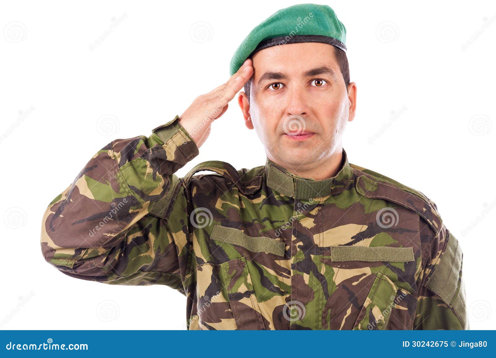 Indian Army Soldier Salute