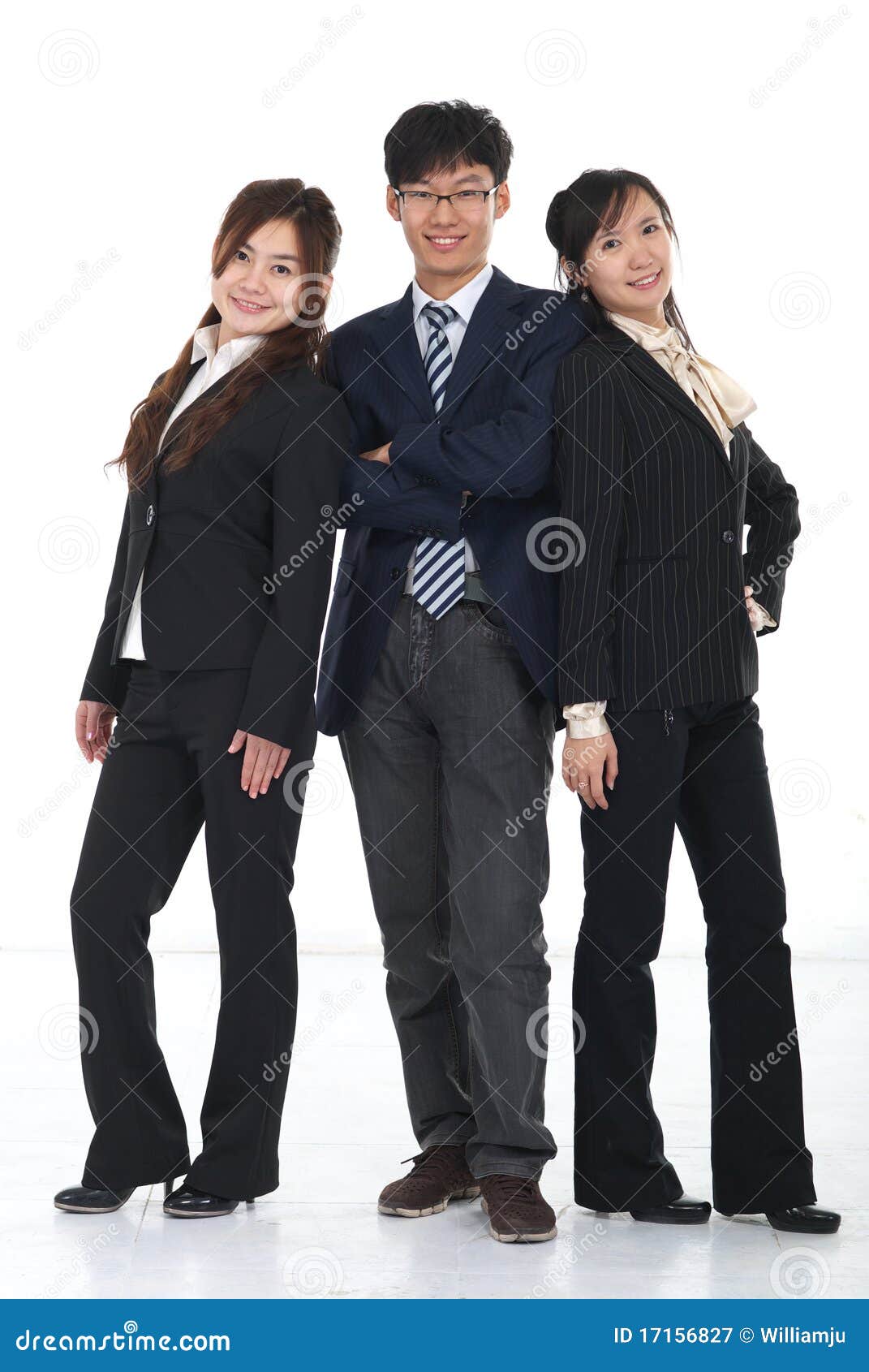 Young Asian Business People Stock Image - Image of group, people: 17156827
