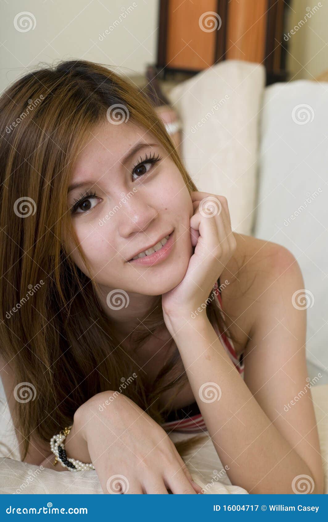 Young Asian girl stock image. Image of hair, femininity - 16004717