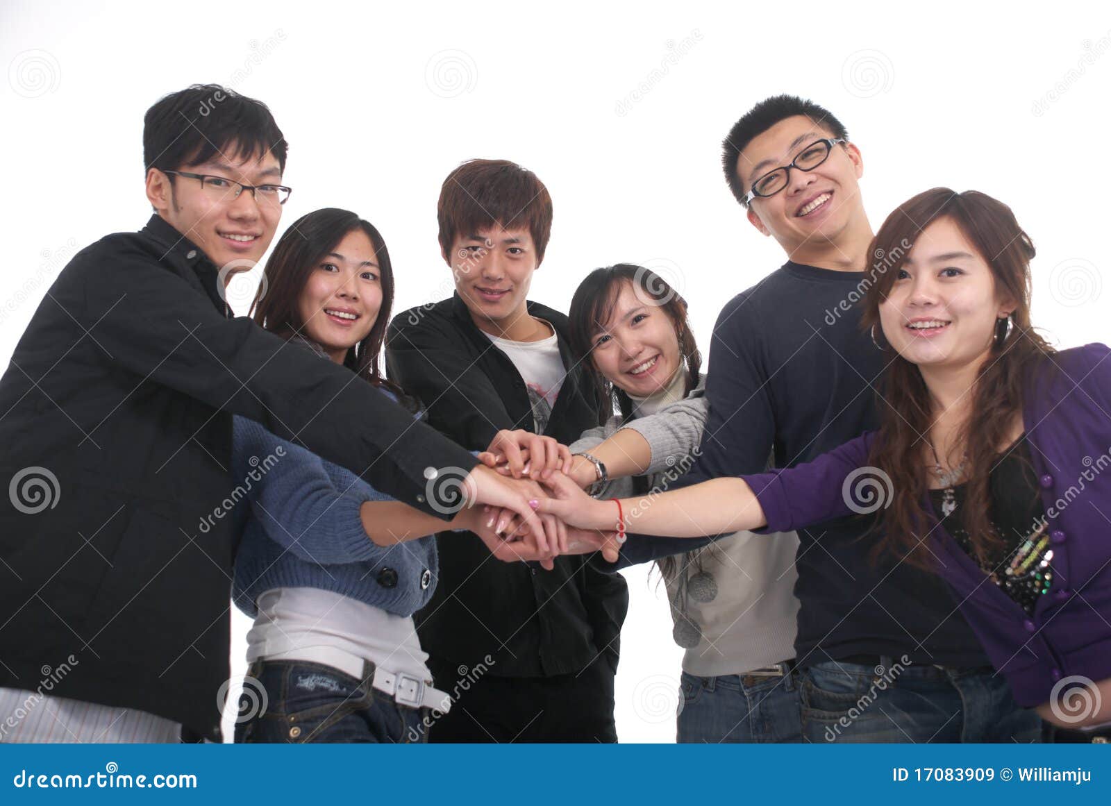 Young Asian group stock image. Image of group, smile - 17083909