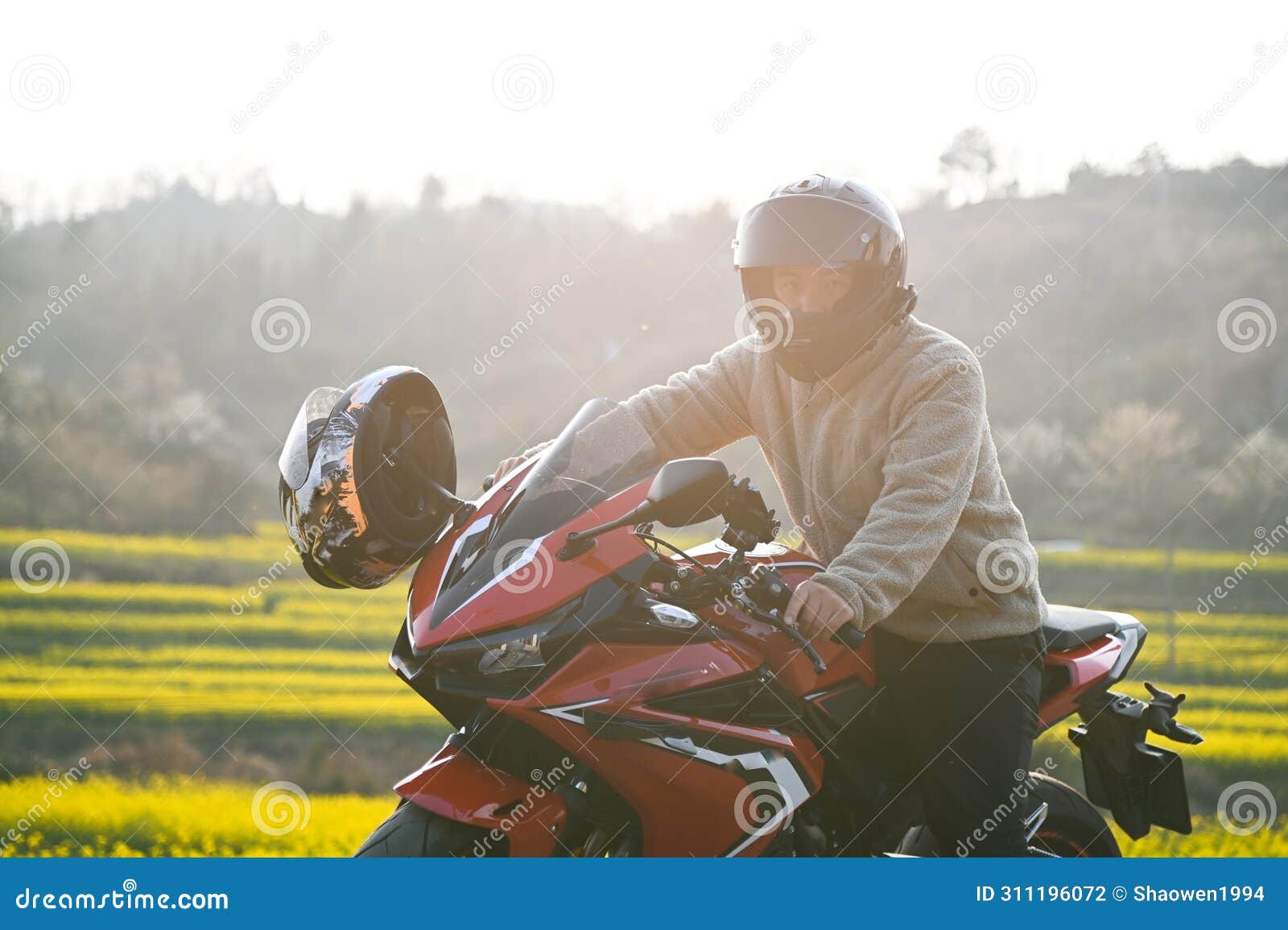 Motorcycle Asian boy stock photo. Image of motorcycle - 311196072
