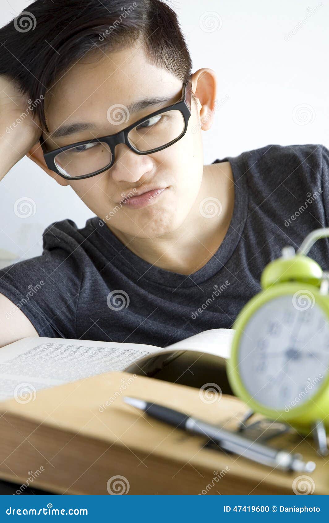 Young asian moody face stock photo. Image of concentration - 47419600