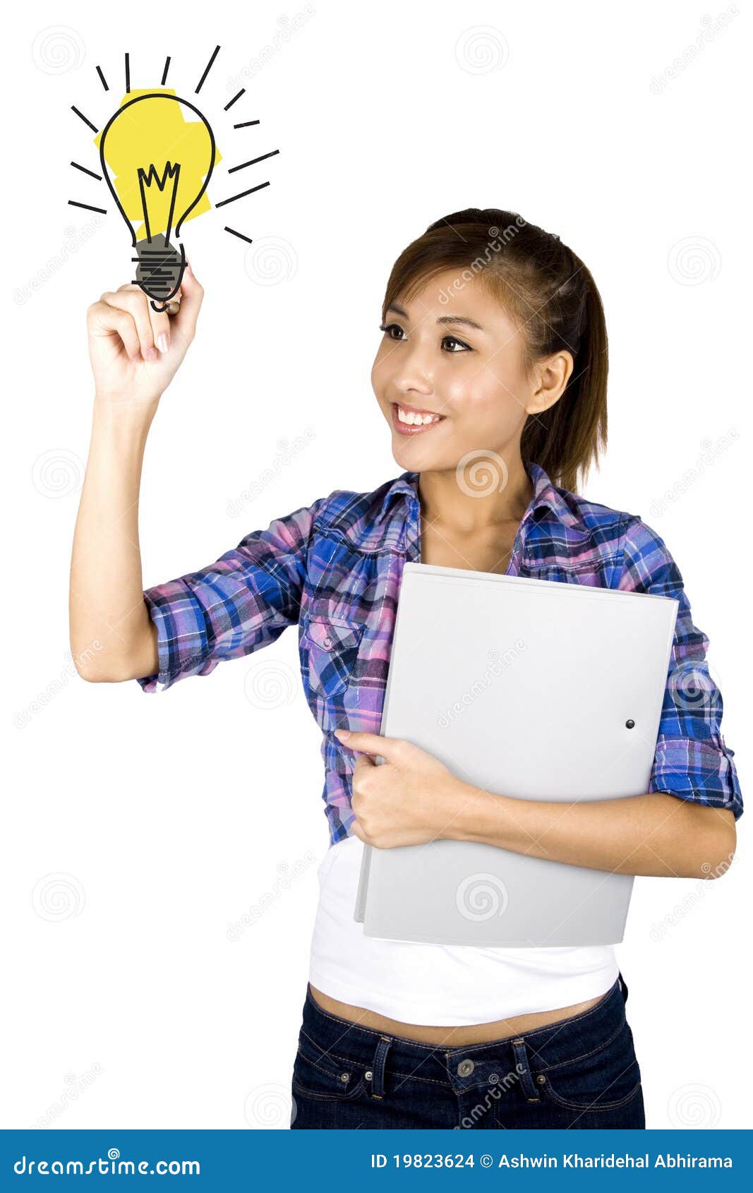 Student Drawing A Chart Stock Photo | CartoonDealer.com #35778240