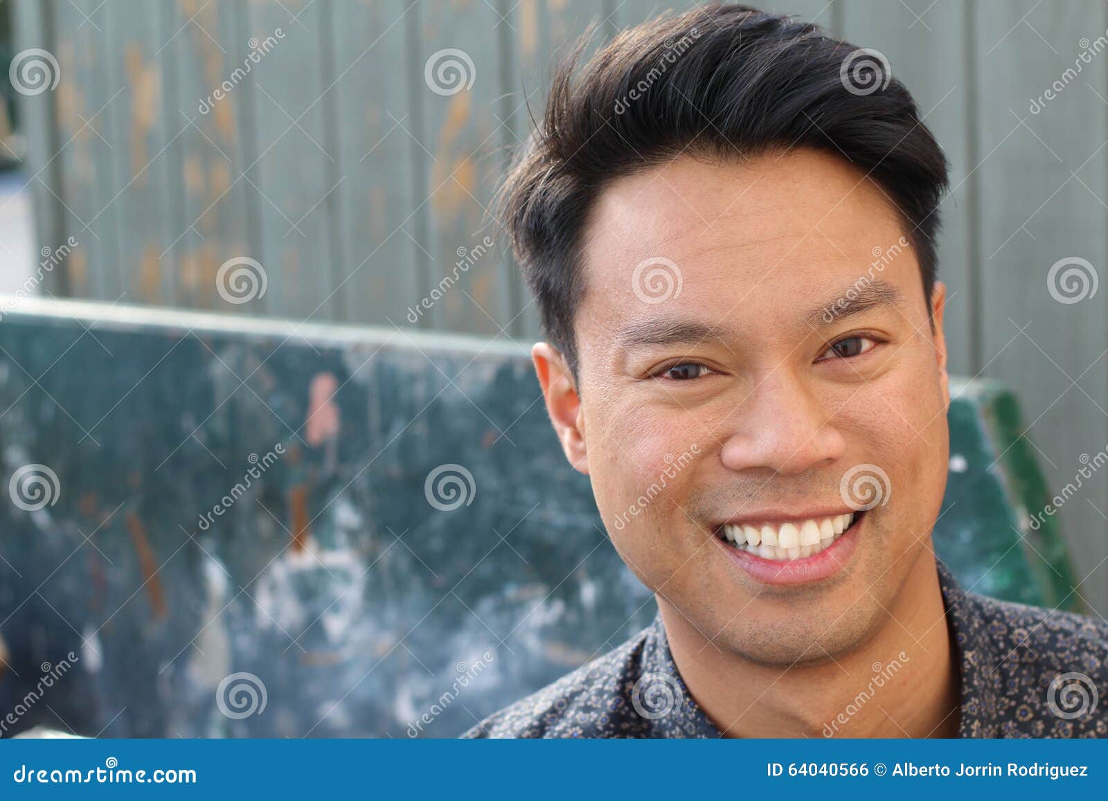 Young Asian Thai Man Life Style Stock Photo - Image of hair, dentist ...