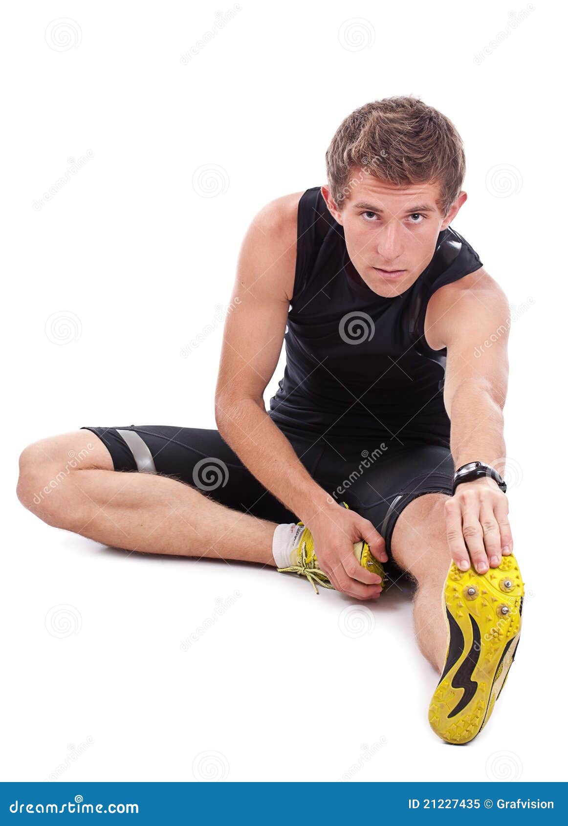 Young athletic man stock image. Image of rest, lifestyle - 21227435