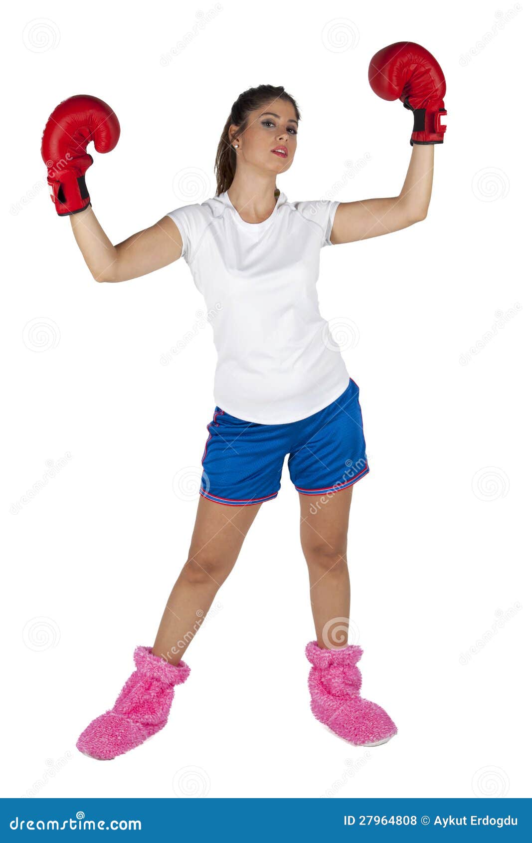 Young and Attractive Boxer Girl Stock Photo - Image of body ...