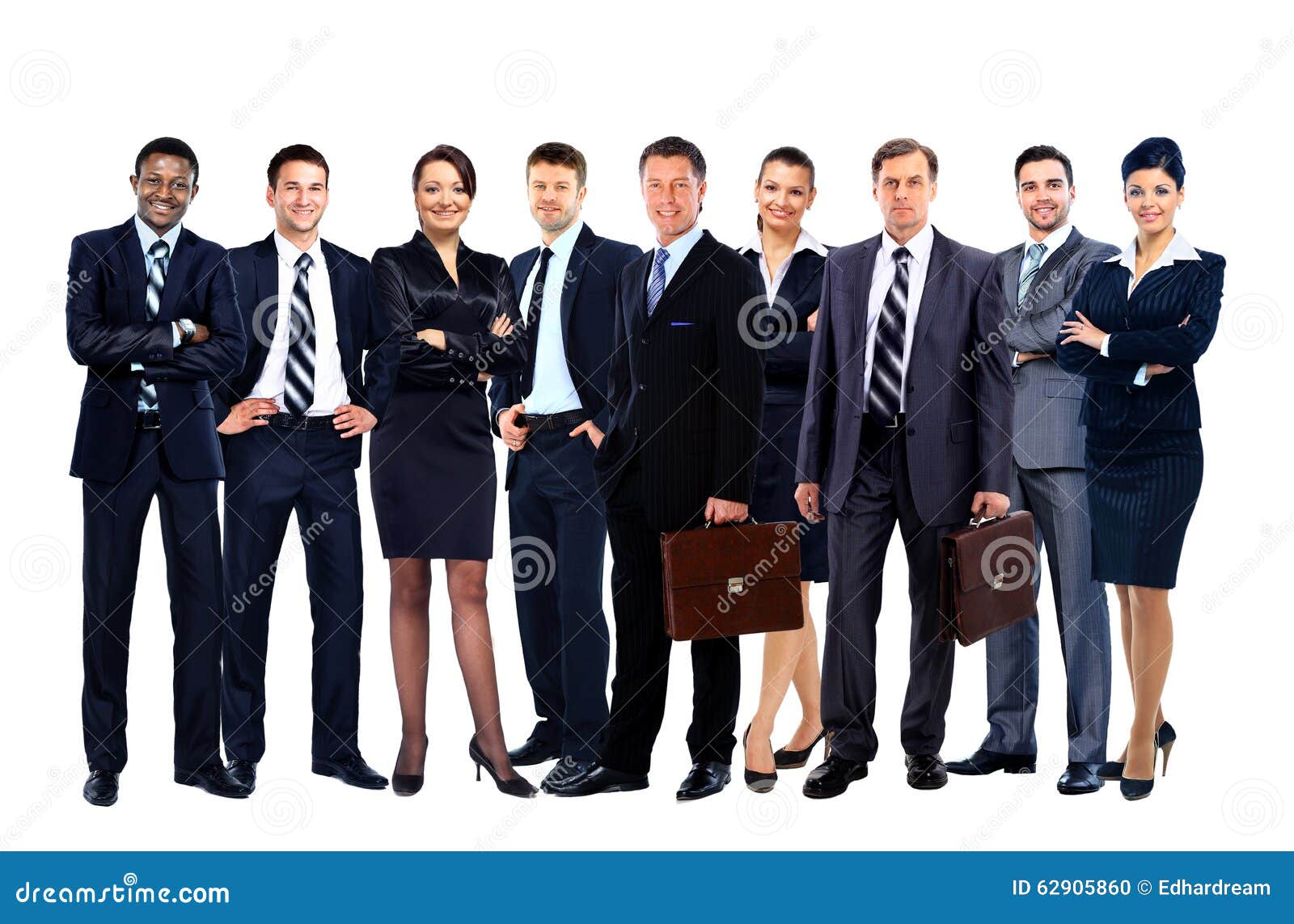 Young Attractive Business People Stock Photo - Image of smile ...