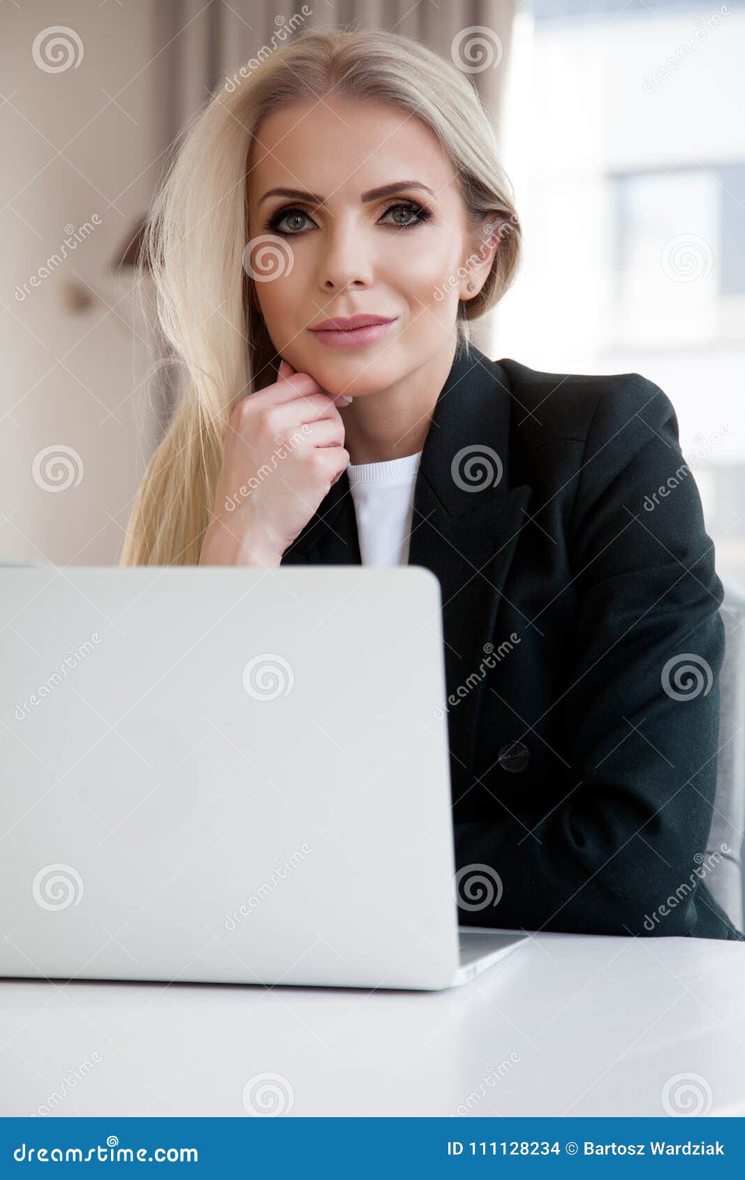 Young Attractive Business Woman in Office Stock Photo - Image of girl ... Young Attractive Business Woman in Office Stock Photo - Image of girl ...