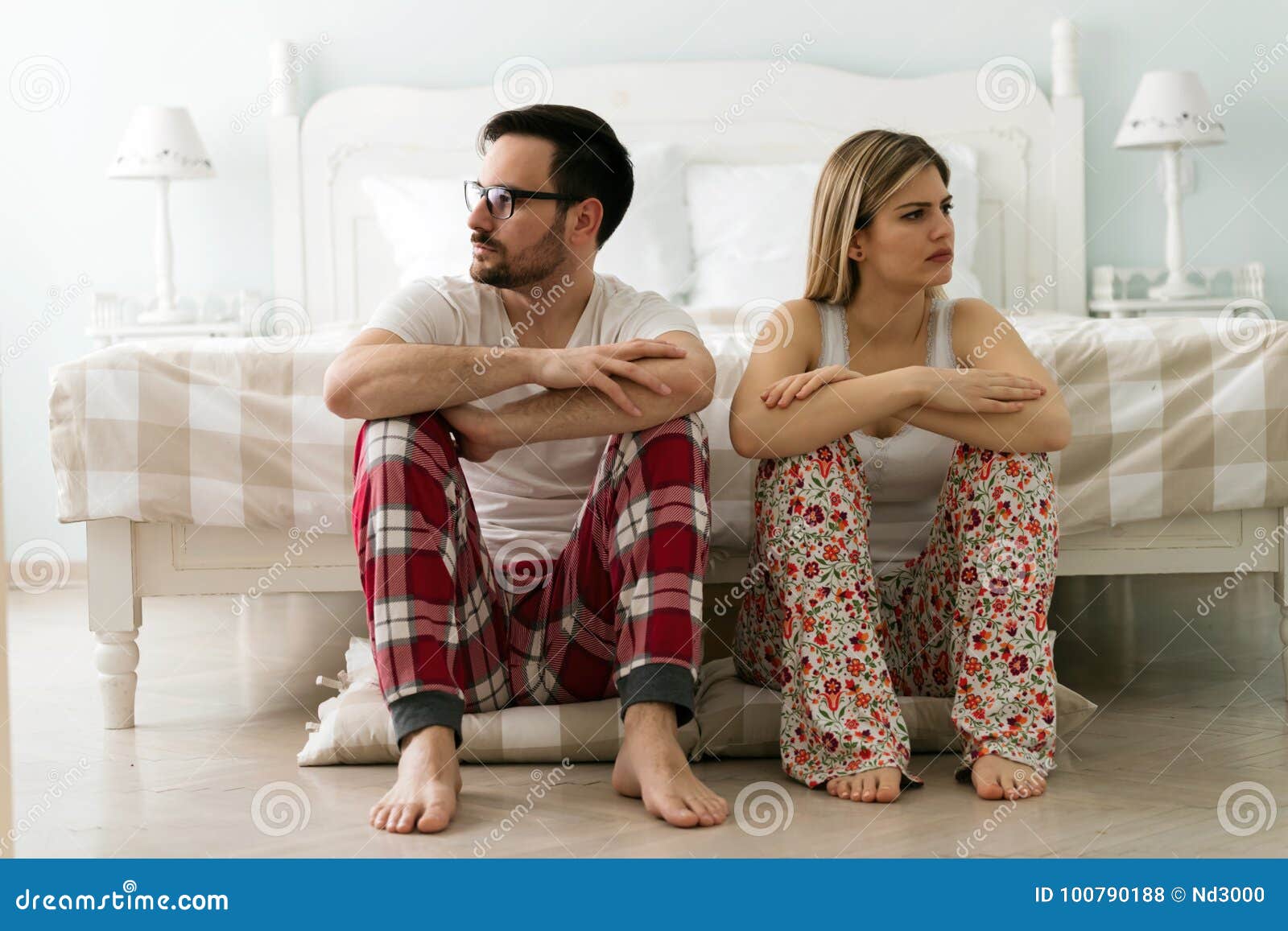 Young Couple Having Problems in Their Relationship Stock Photo - Image ...