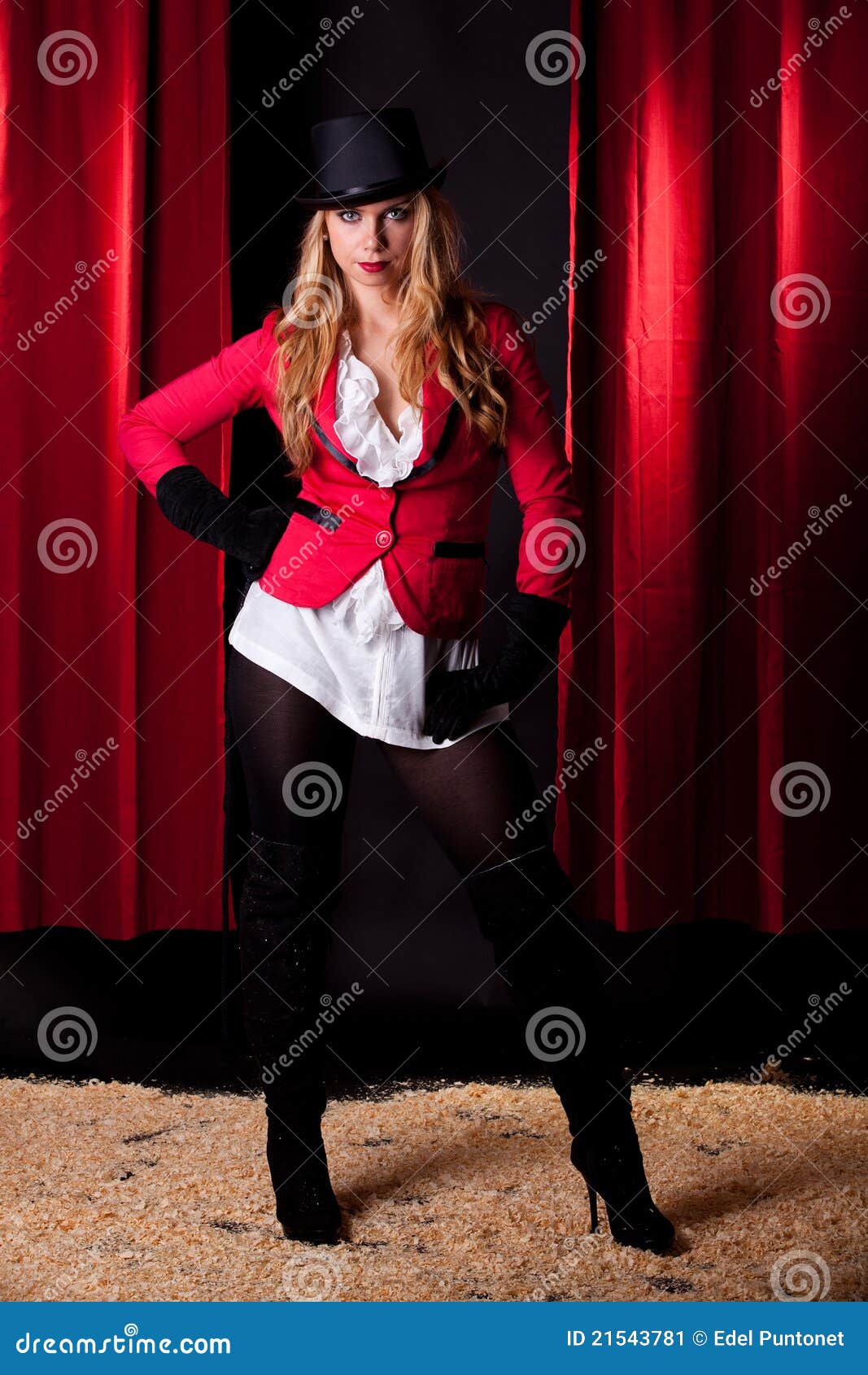 Young and Attractive Female Circus Artist Stock Image - Image of ... Young and Attractive Female Circus Artist Stock Image - Image of ...