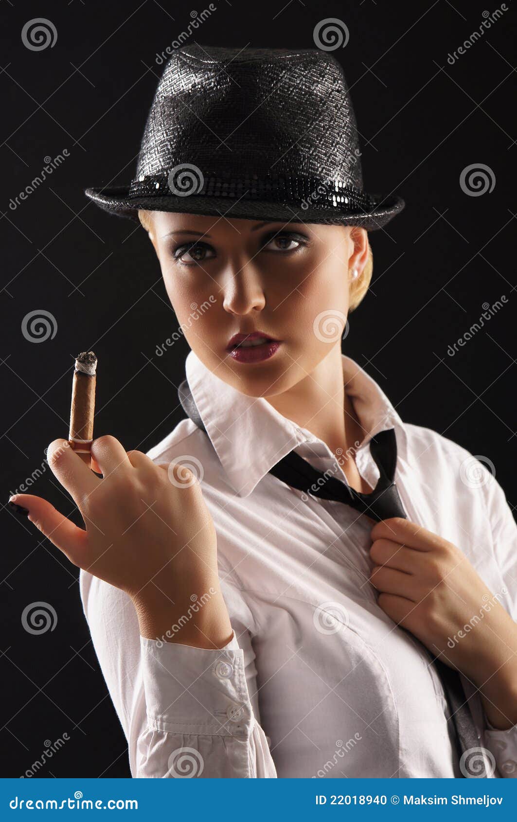 Female Gangster Royalty-Free Stock Photography | CartoonDealer.com ...