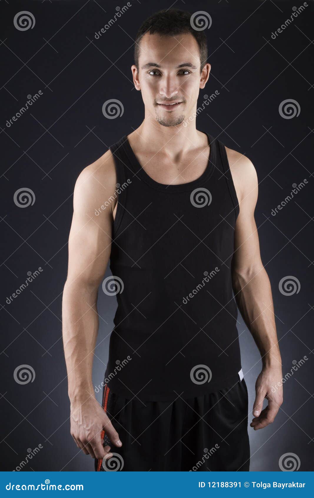 Young Attractive Fitness Trainer Stock Image - Image of health, fashion ...