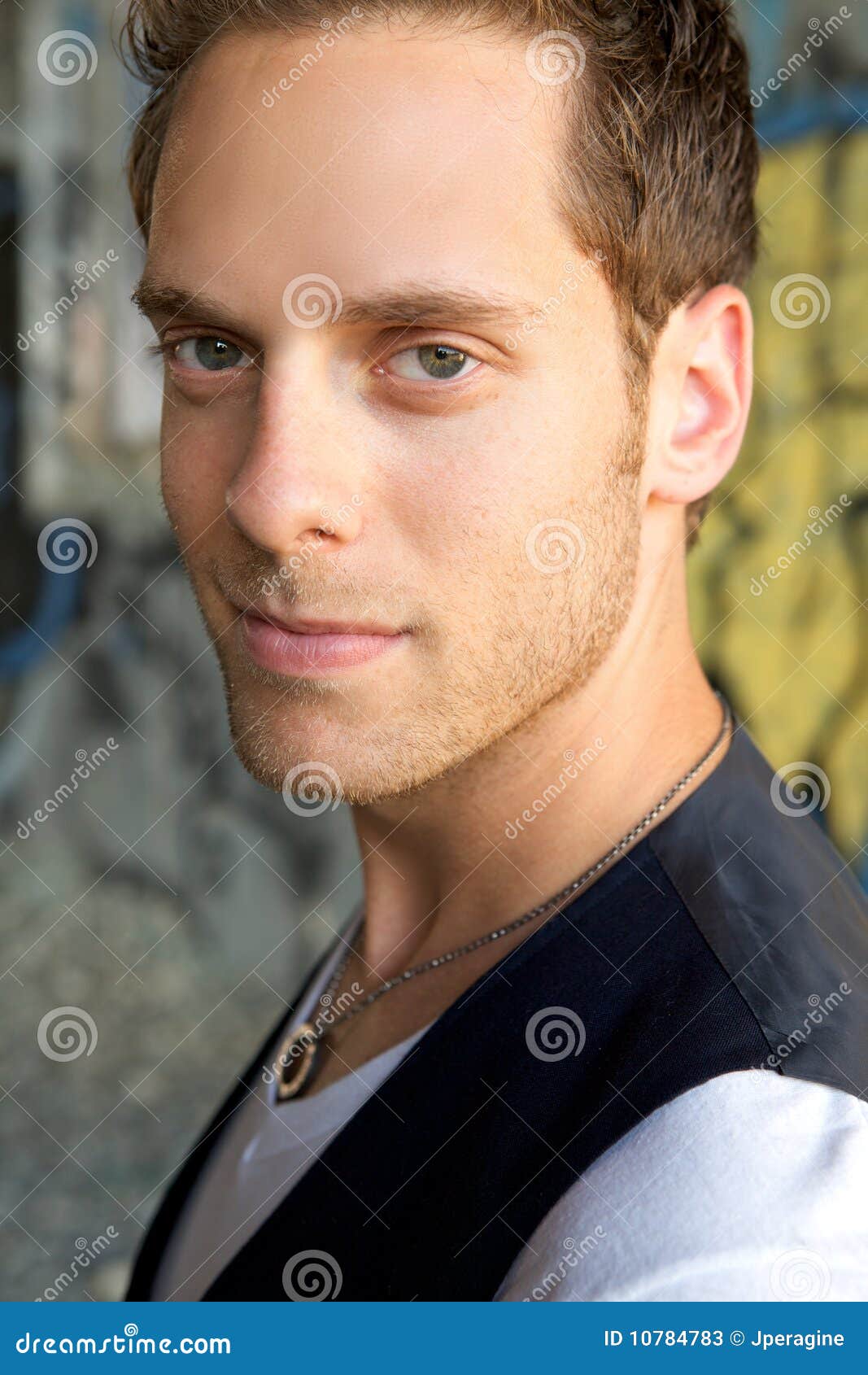 Young Attractive Man stock image. Image of hair, dress - 10784783