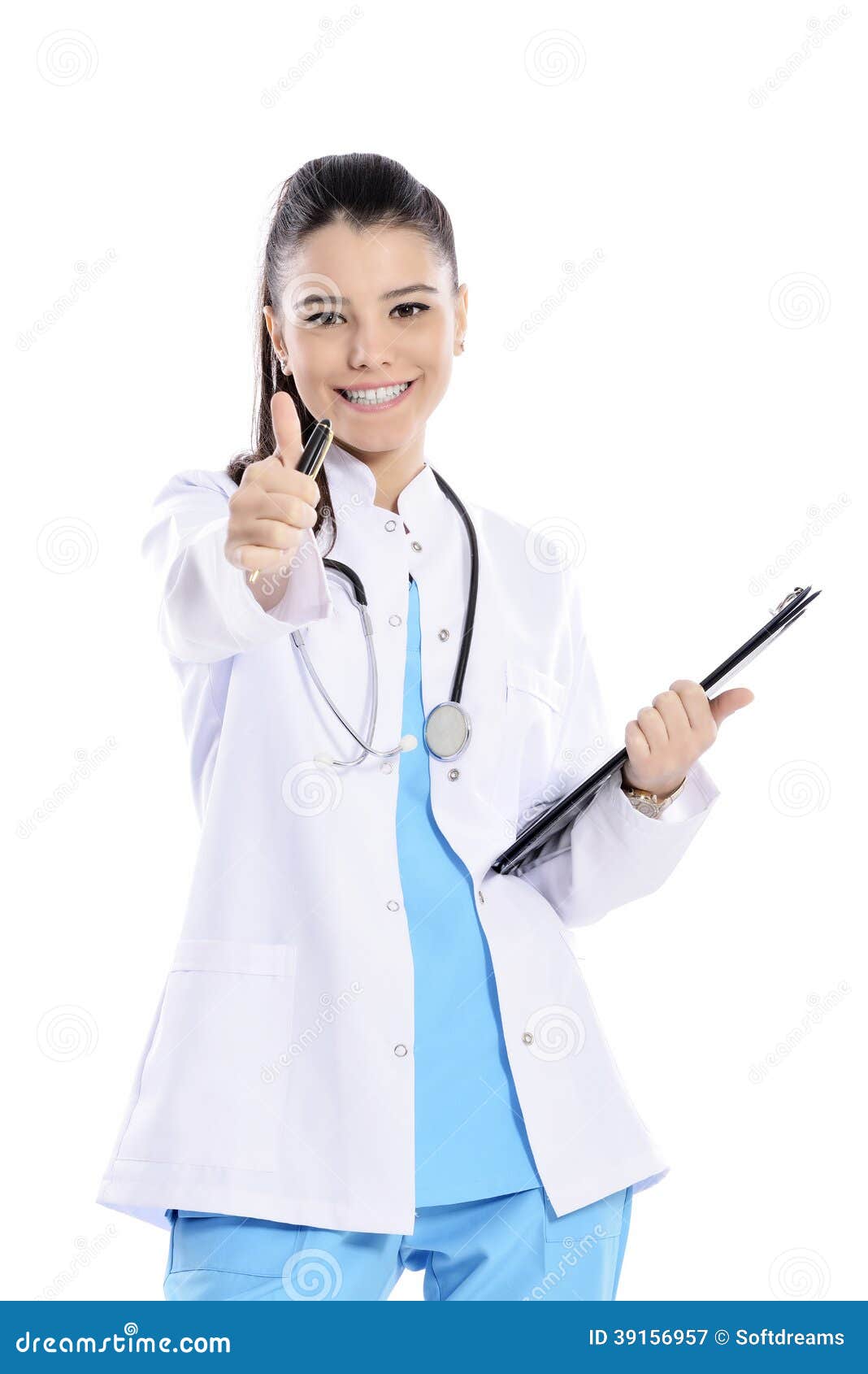 Young Attractive Medical Student Stock Image - Image of happiness ...