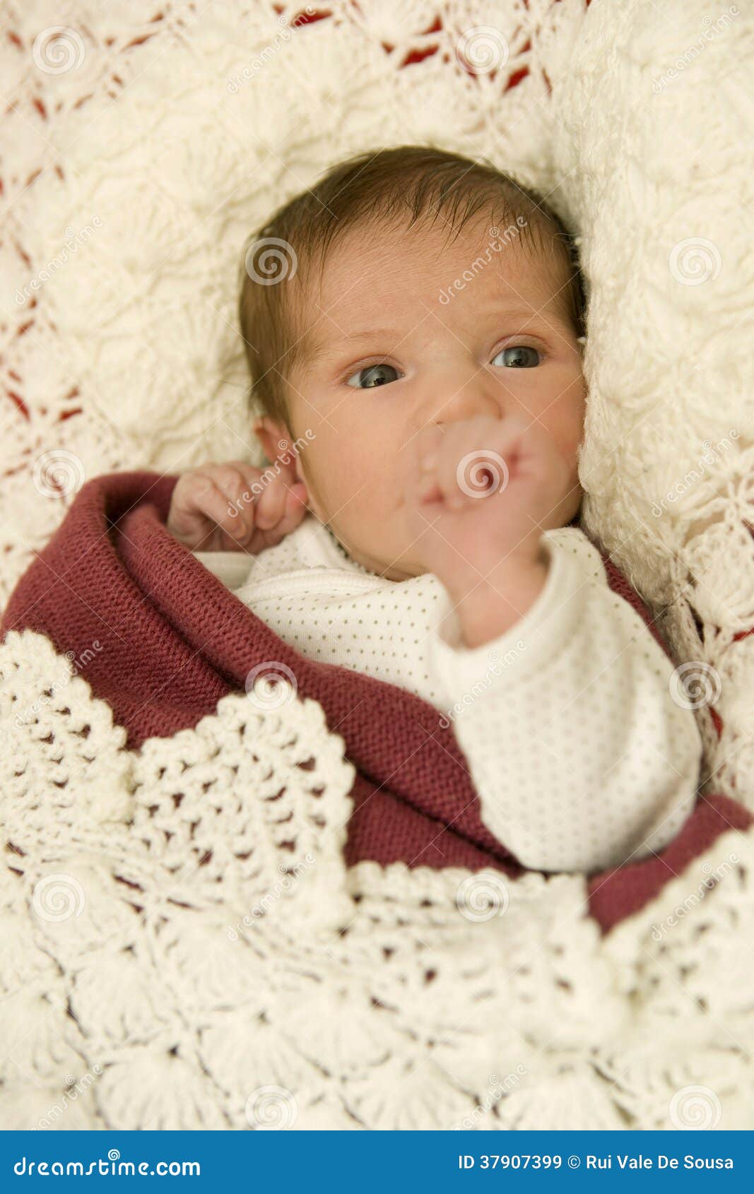Young baby stock image. Image of eyes, born, girl, newborn - 37907399