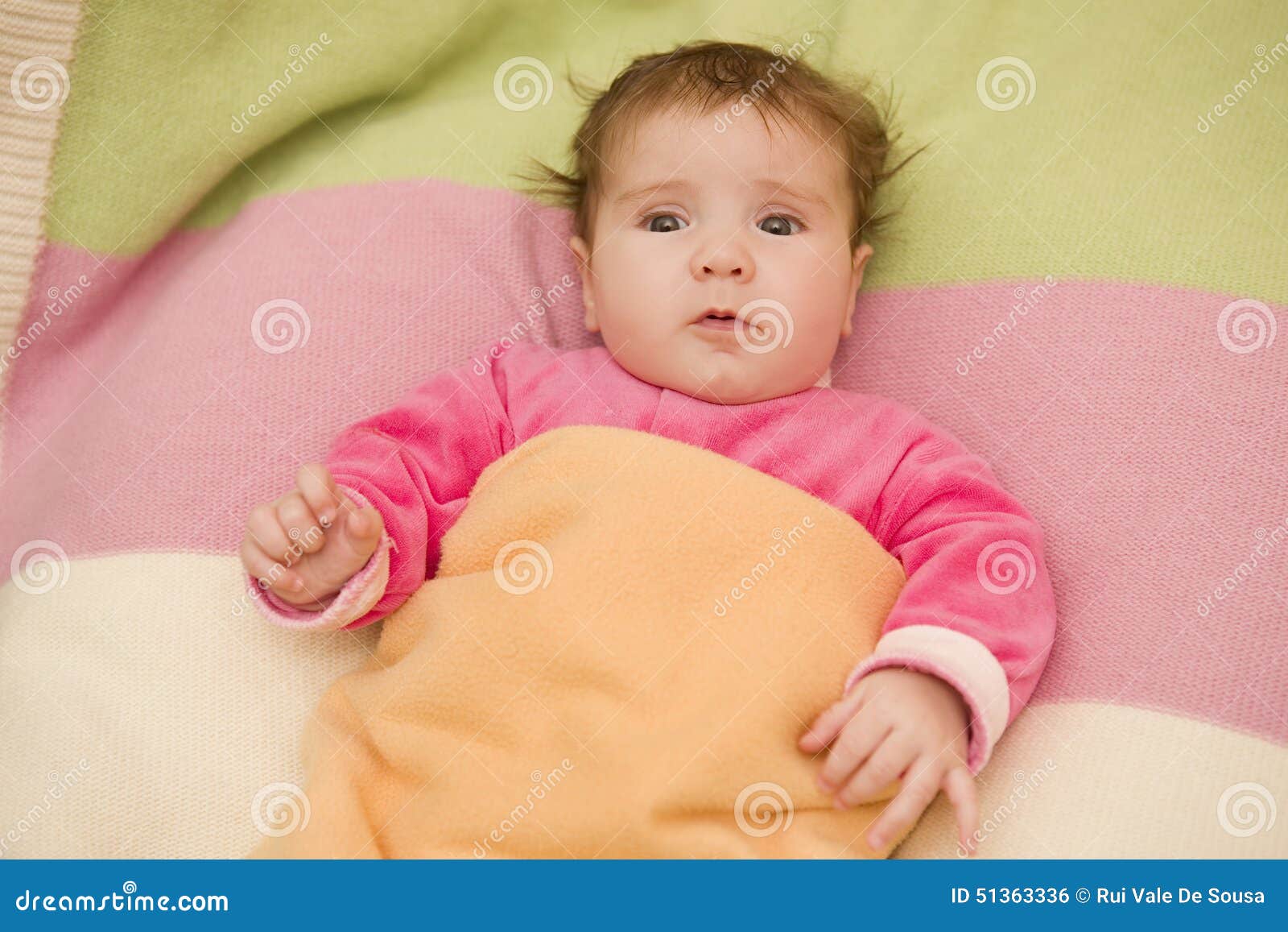Young baby portrait stock photo. Image of person, happy - 51363336
