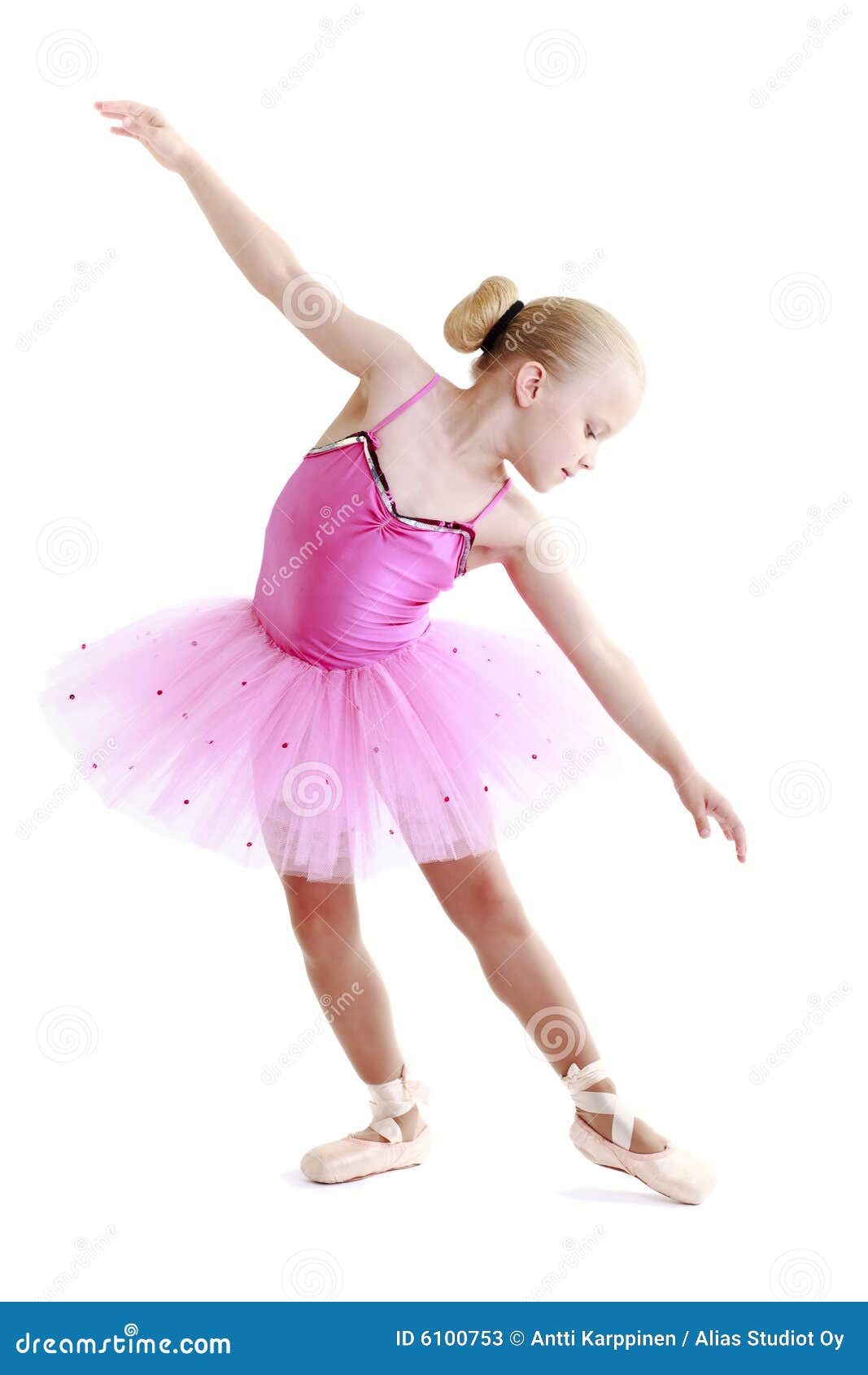 Young ballerina stock image. Image of childhood, white - 6100753