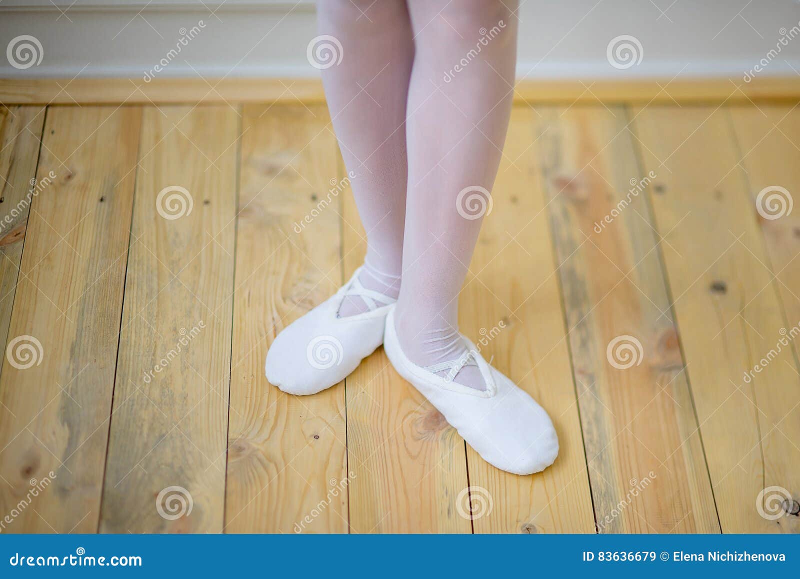 Young Ballet Dancer Learning the Lesson Stock Image - Image of learn ...