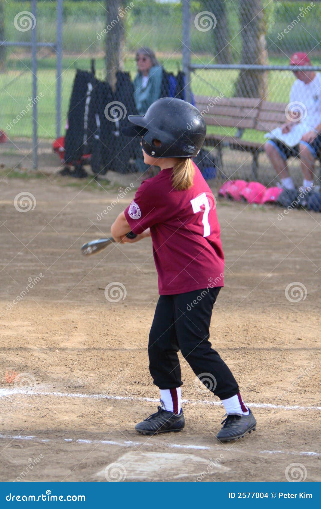 Young batter. stock photo. Image of soft, players, tournament - 2577004
