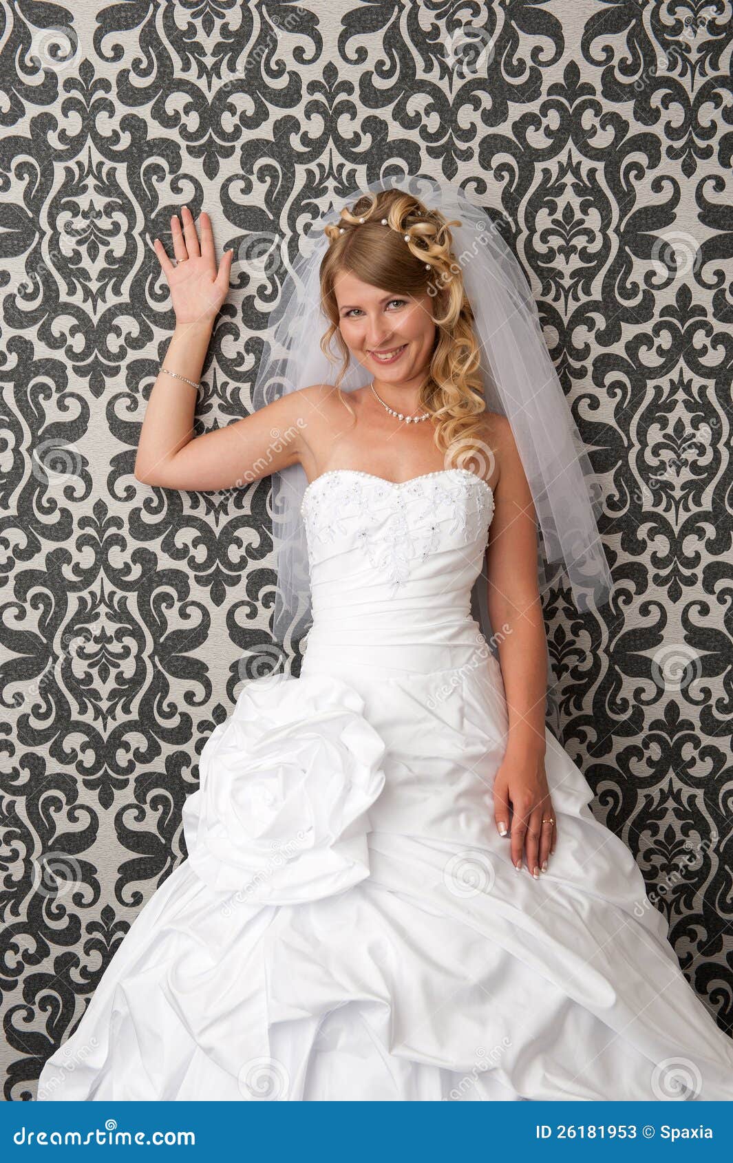 Young beautiful bride stock image. Image of women, wedding - 26181953