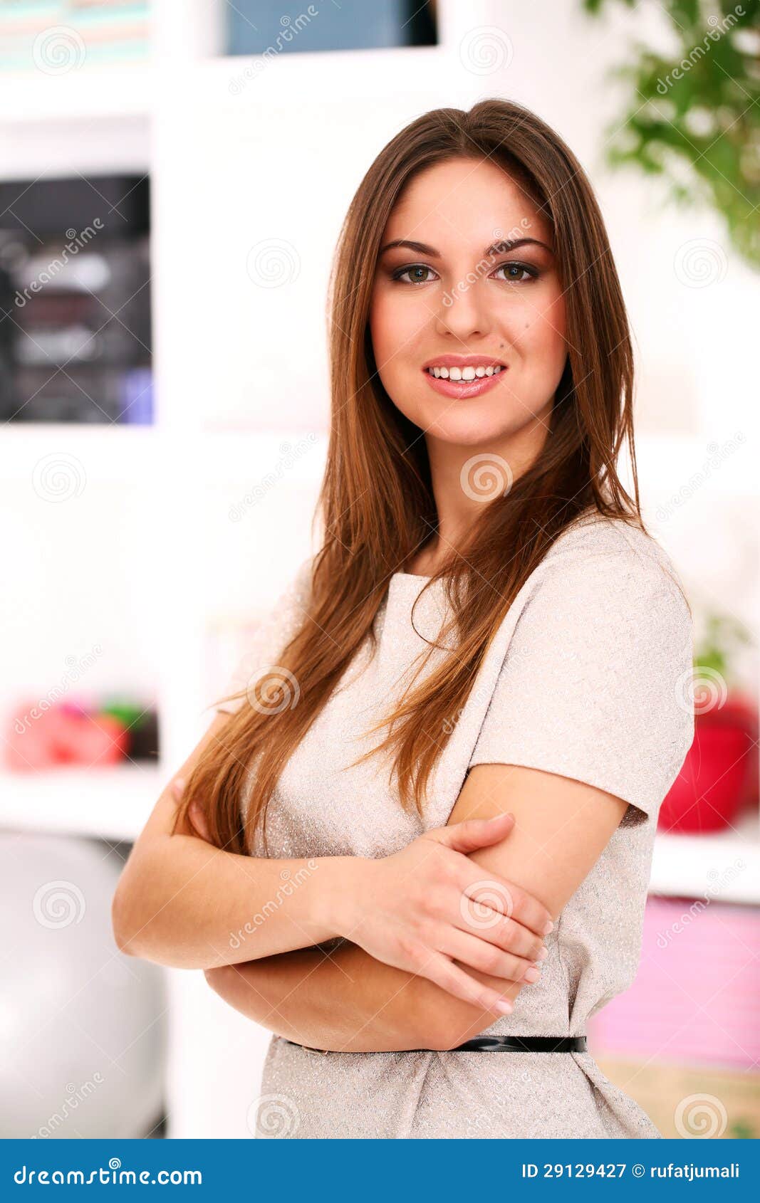 Young Beautiful Caucasian Woman Stock Image Image Of Caucasian