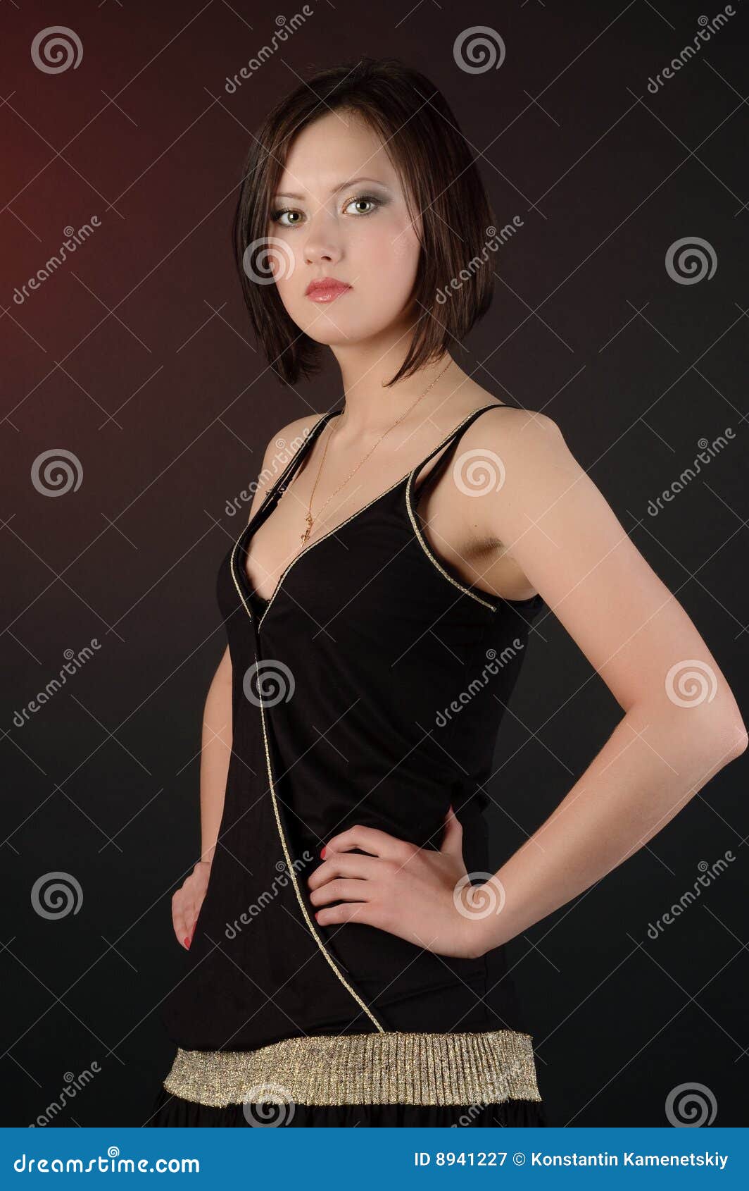 Young Beautiful Christian Woman Stock Image - Image of elegance ...