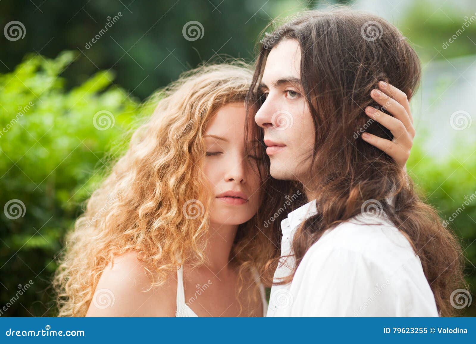 Young beautiful couple stock image. Image of adult, brunet - 79623255