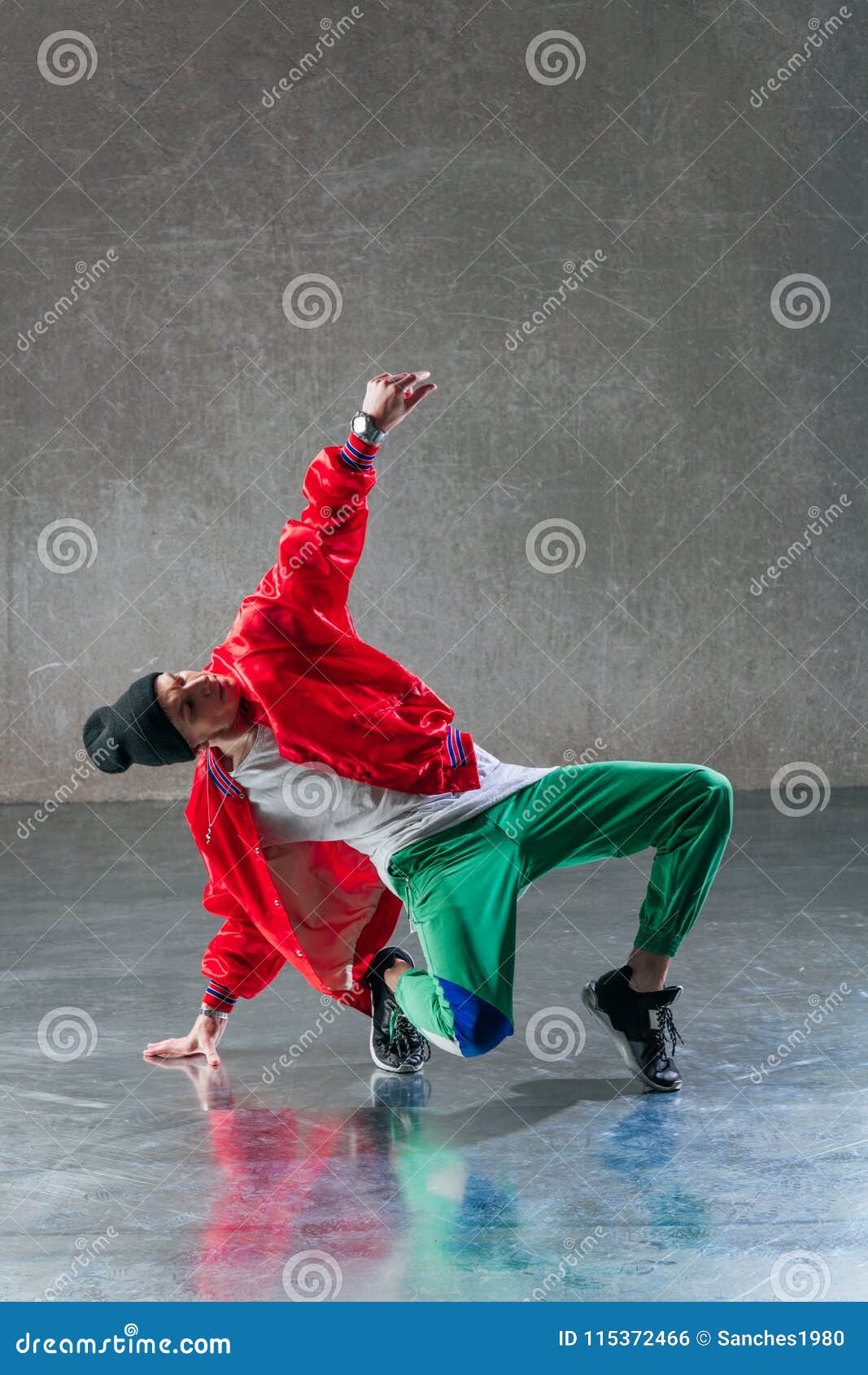 Young Beautiful Male Dancer Posing in Studio Stock Photo - Image of ...