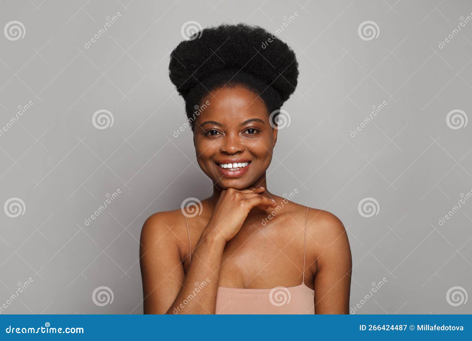 Young Beautiful Female Face Perfect Natural Beauty Stock Image Image