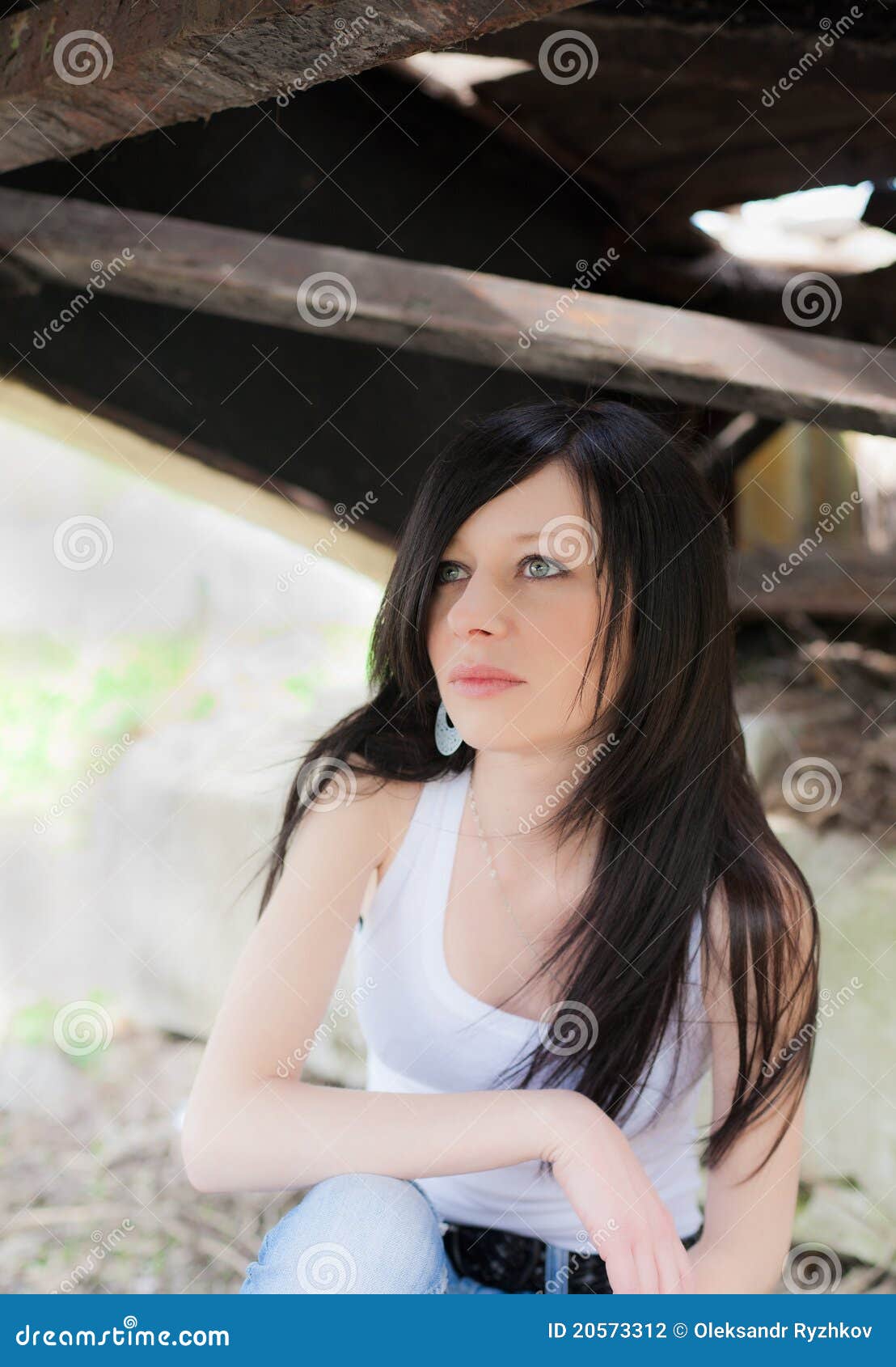 Young beautiful girl stock photo. Image of fresh, environment - 20573312